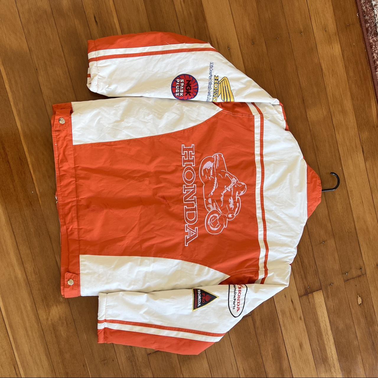 Motorcycle jacket Honda racing jacket in perfect... - Depop