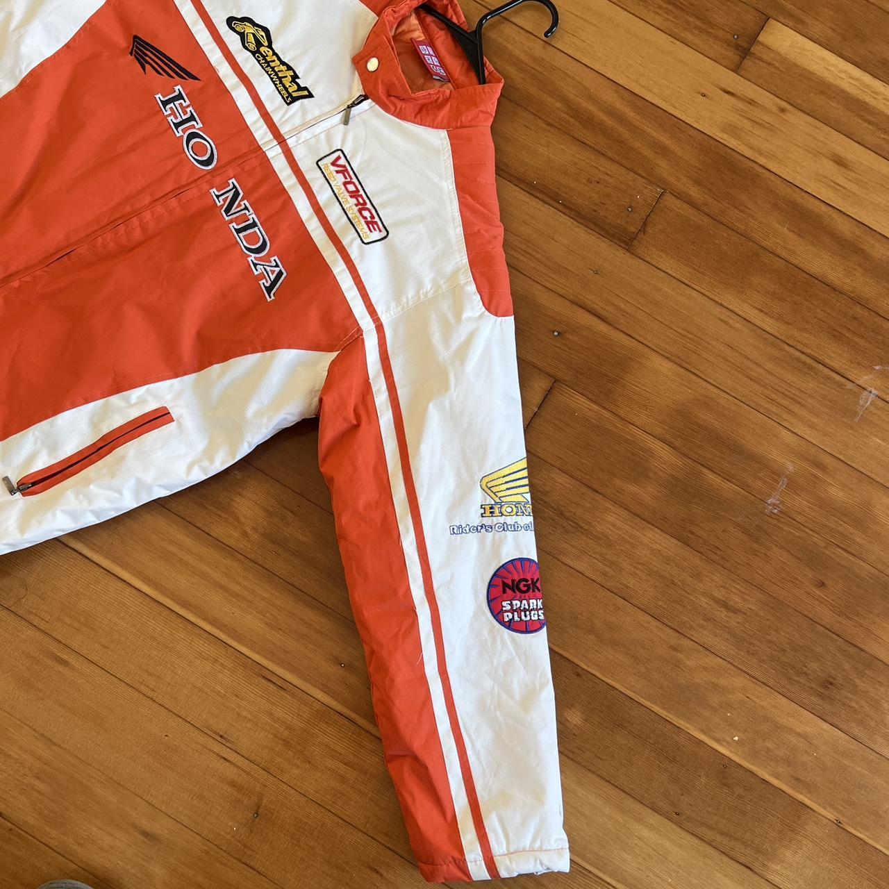 Motorcycle jacket Honda racing jacket in perfect... - Depop