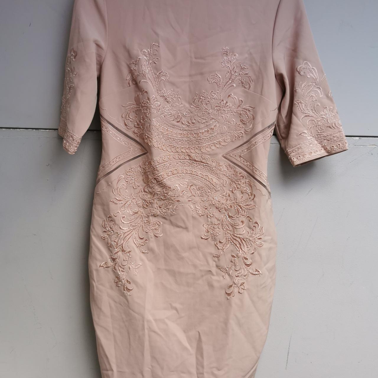 Phase Eight ladies Belita Dress in a blush pink size... - Depop