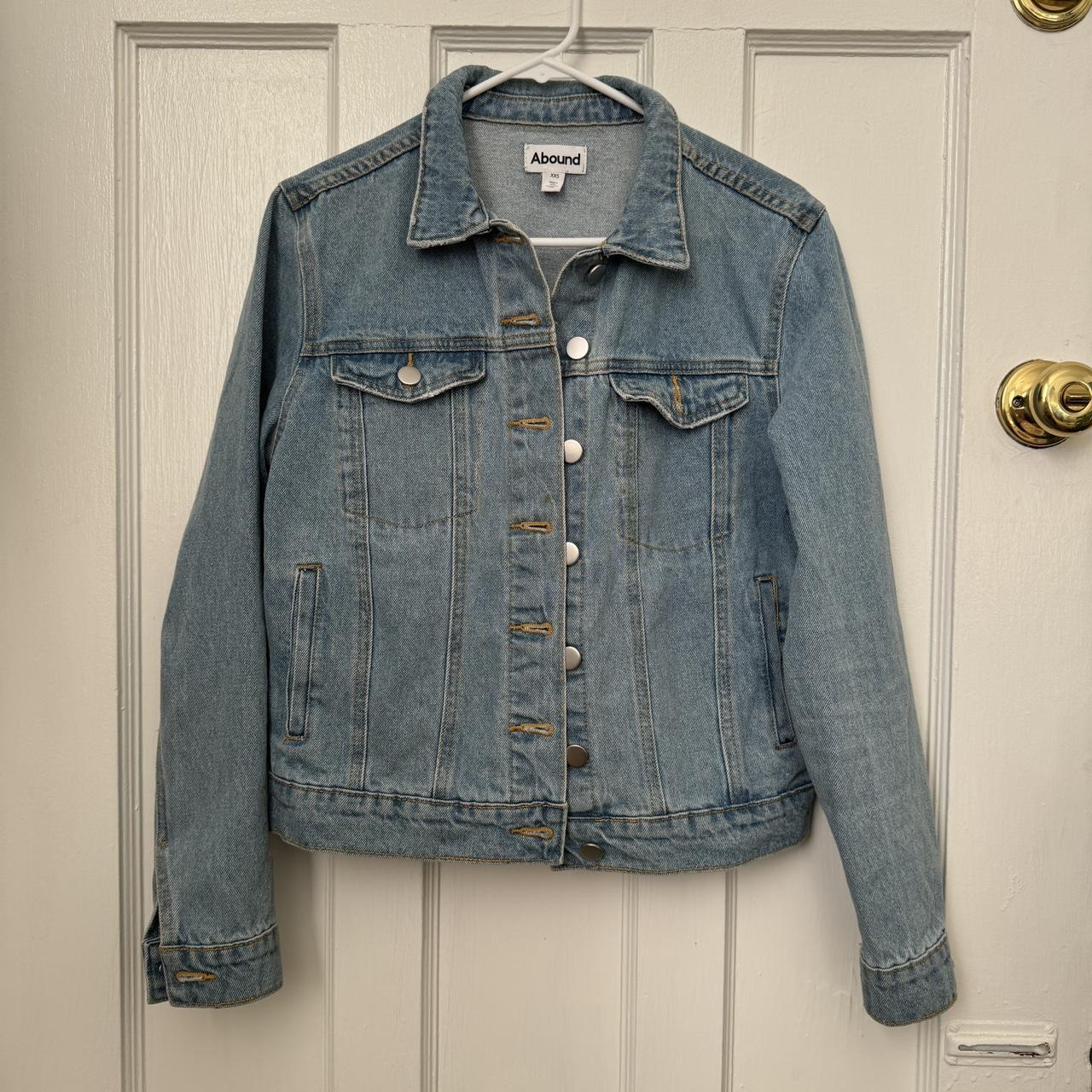 Abound (Target) denim jacket Size XXS Women's, fits... - Depop