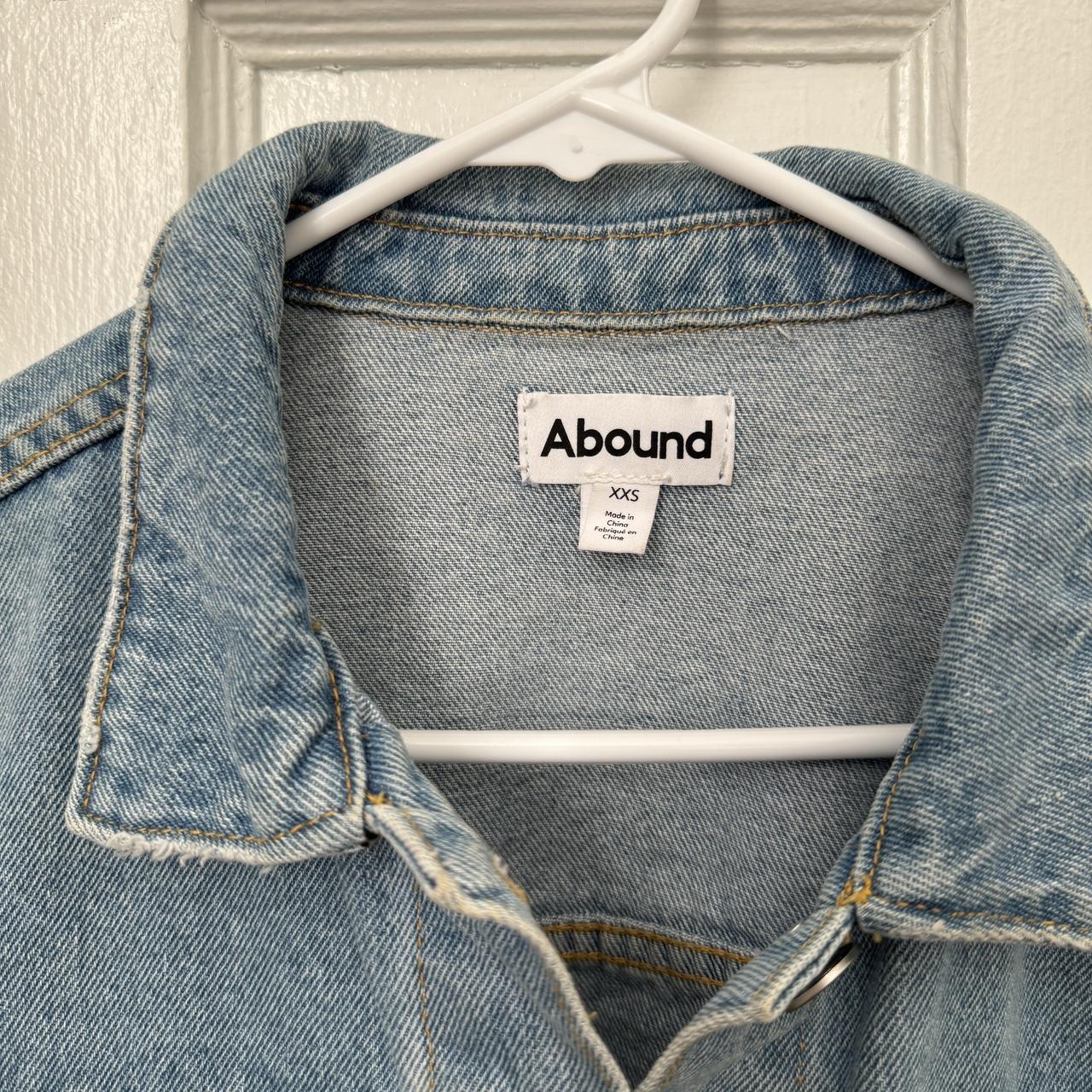 Abound (Target) denim jacket Size XXS Women's, fits... - Depop