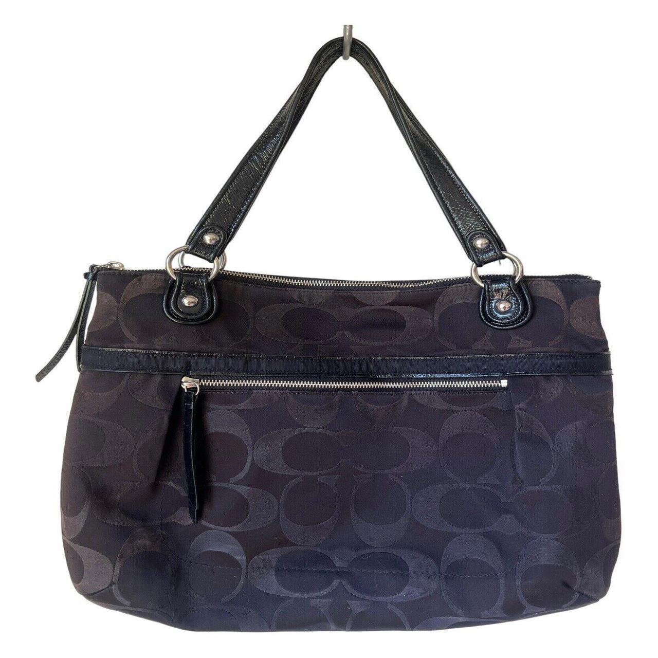 Beautiful Big Coach Purse 11863 Braided Leather ... - Depop