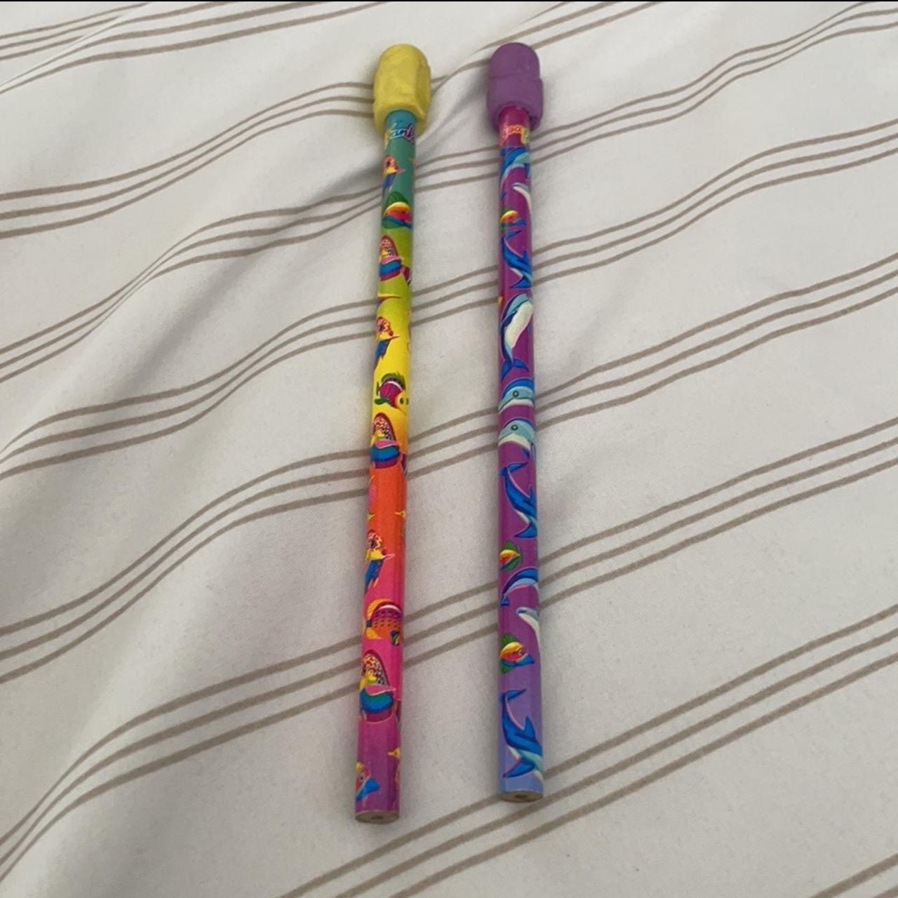 Lisa Frank Fish & Dolphin Pencils Selling 2 vintage... | Depop