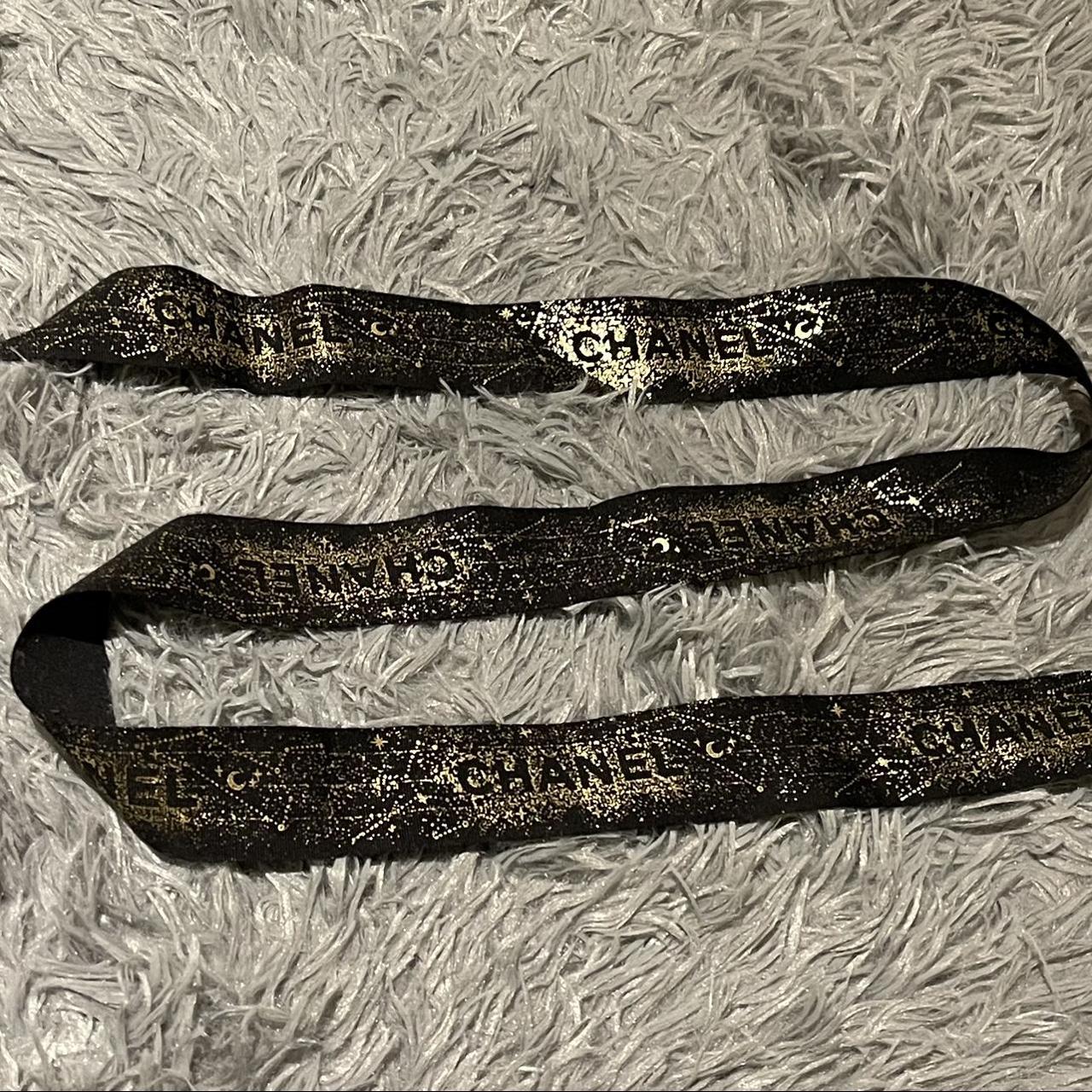 Authentic Chanel black&gold limited Ribbons Gift... - Depop