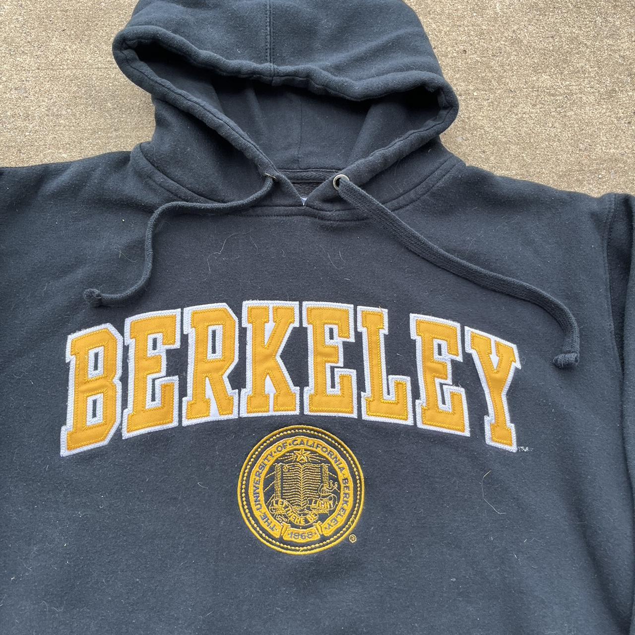 Vintage 90s Berkeley university hoodie Nice... - Depop
