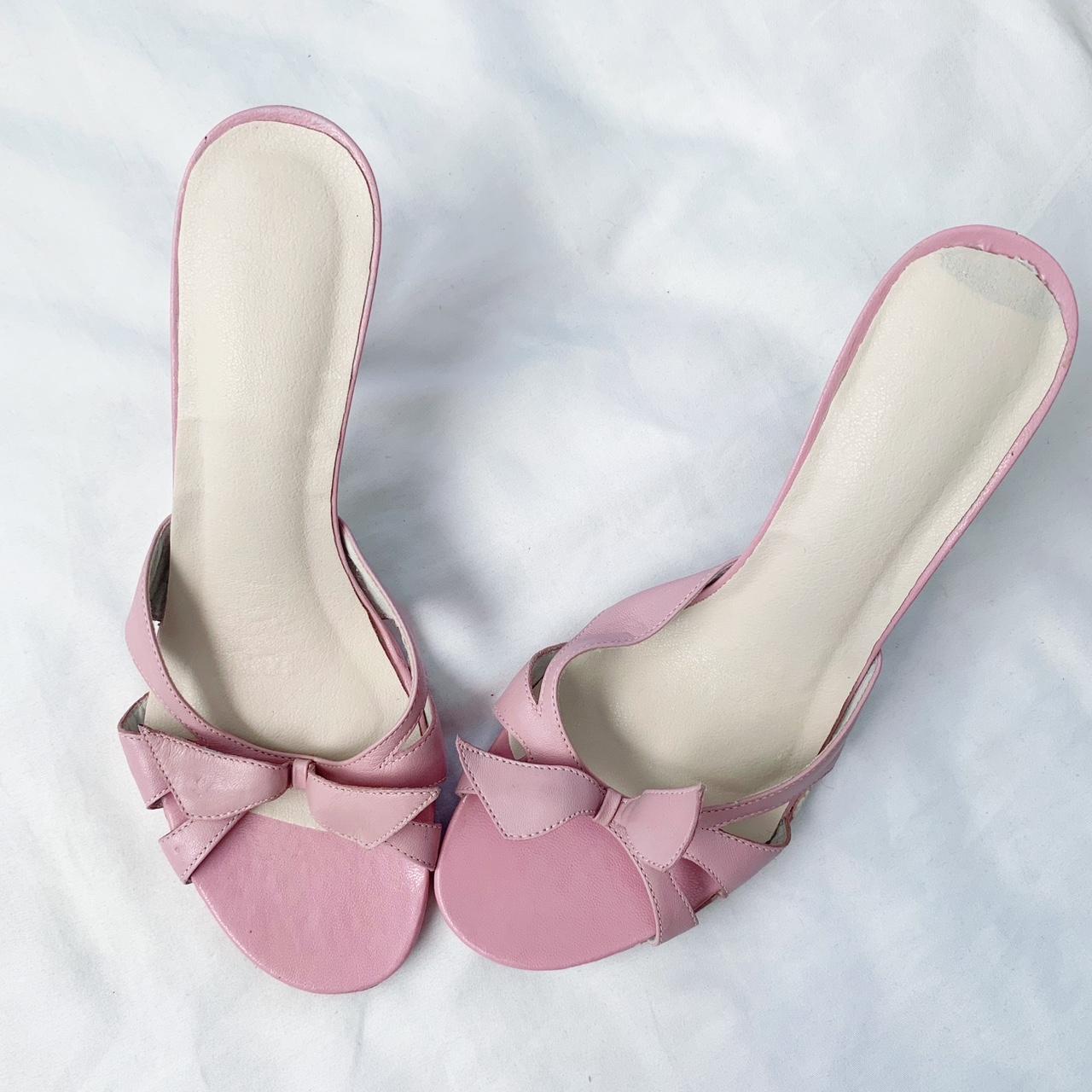 Super cute vintage Y2K slides from BCBGirls Size... - Depop