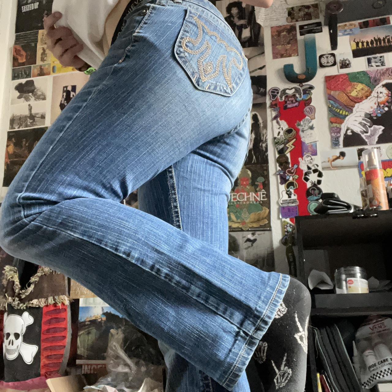 Country jeans bell bottoms high quality denim. Fits... - Depop