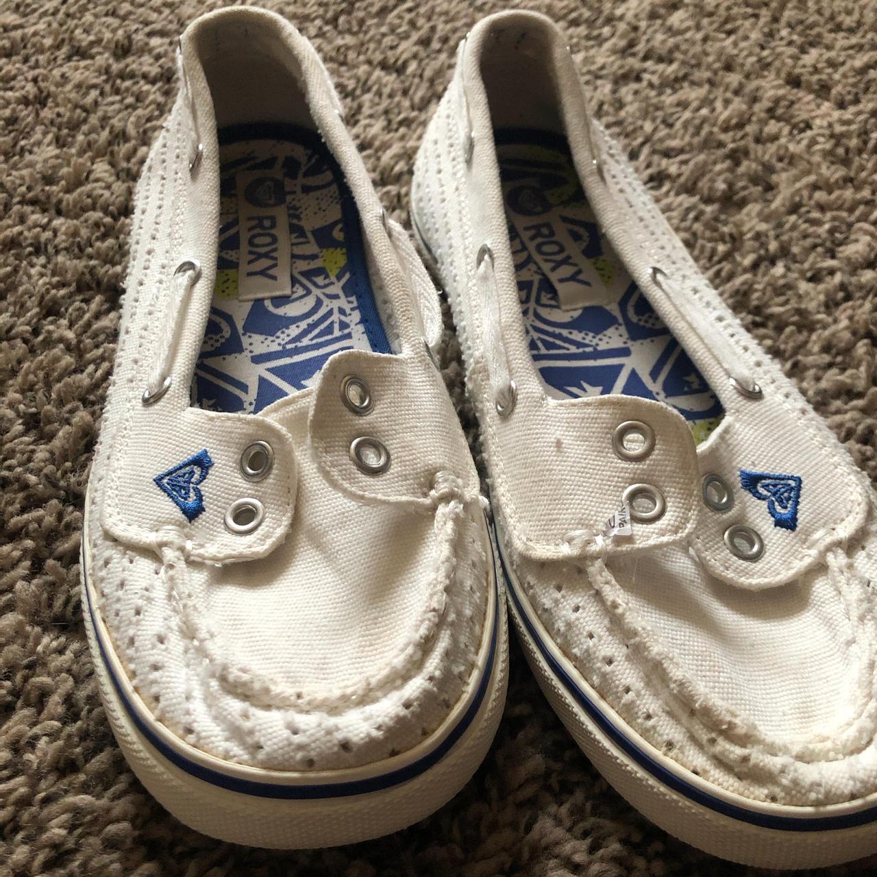 Y2k Roxy Shoes tiny stain shown in 2nd pic #y2k... - Depop