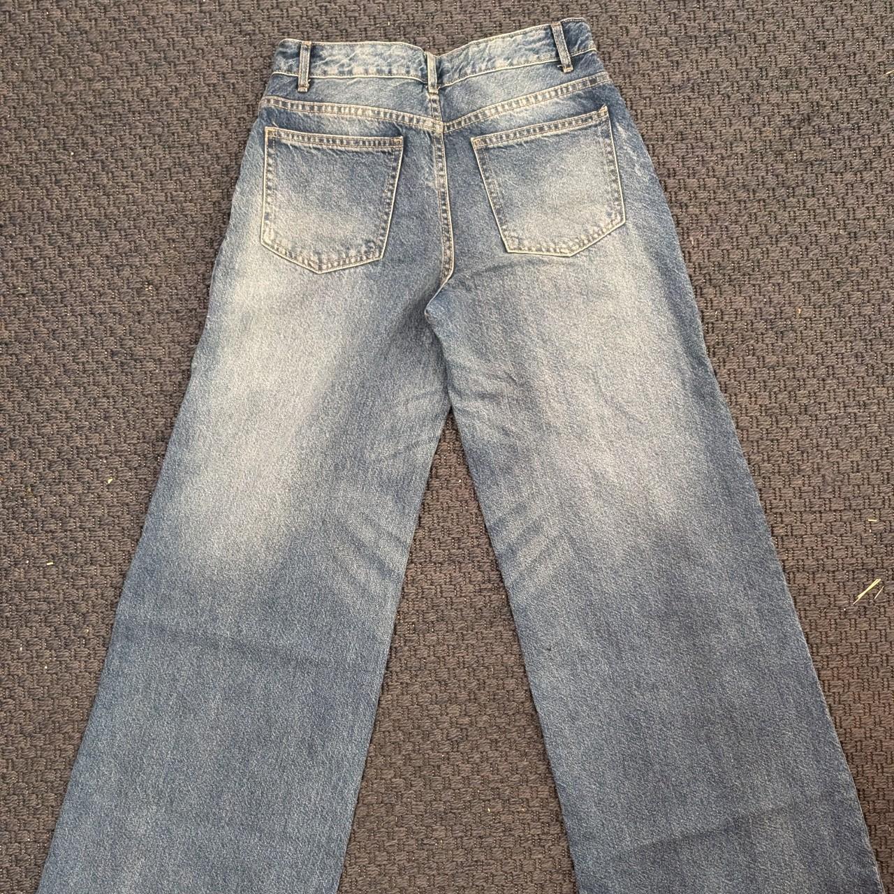Size 6 supré low rise wide jeans,... - Depop
