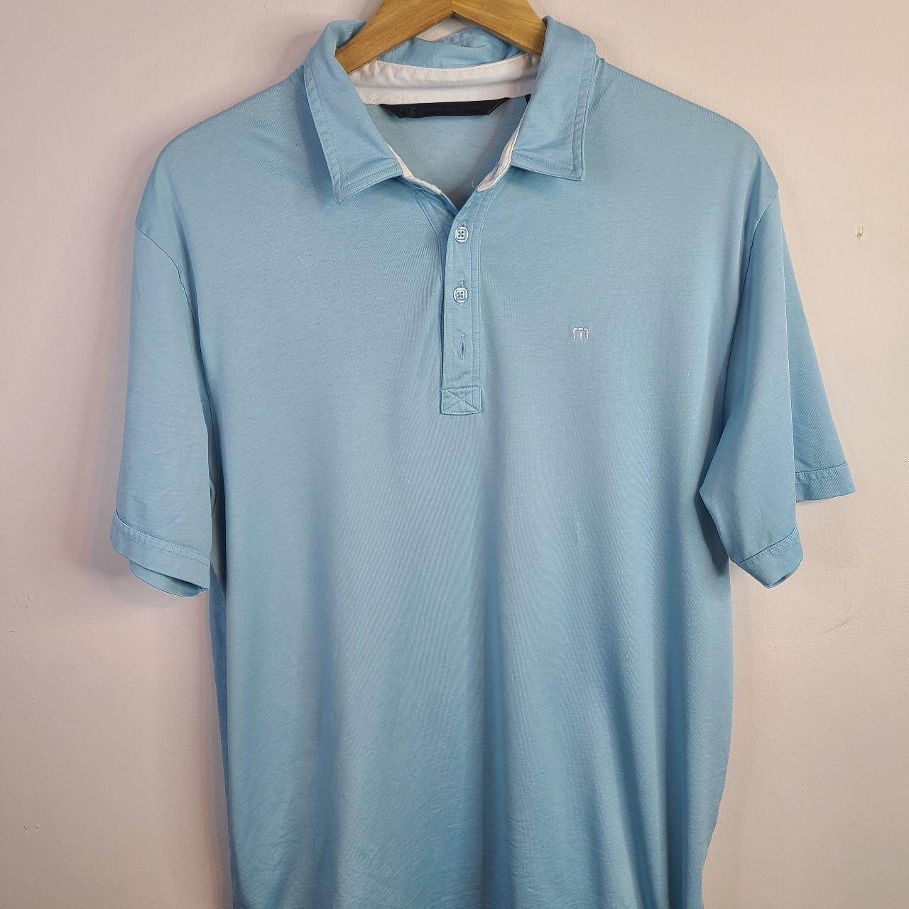 TravisMathew Men's Blue Polo-shirts | Depop