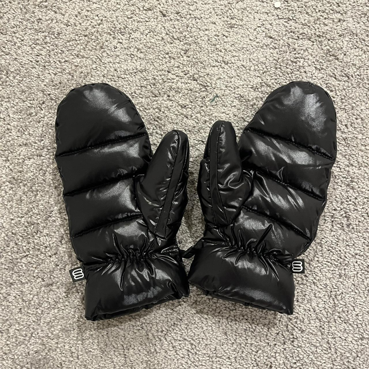 Aritzia Super Puff Mitten color hi-gloss size... | Depop