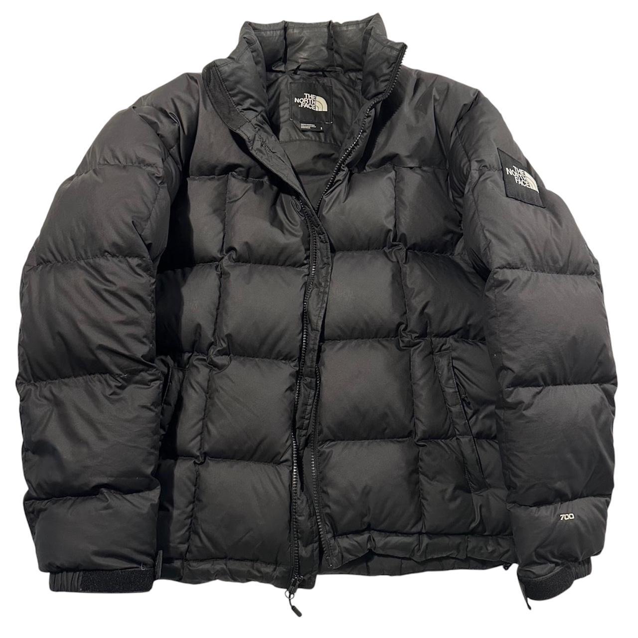 Black north face puffer jacket, men’s size small,... - Depop
