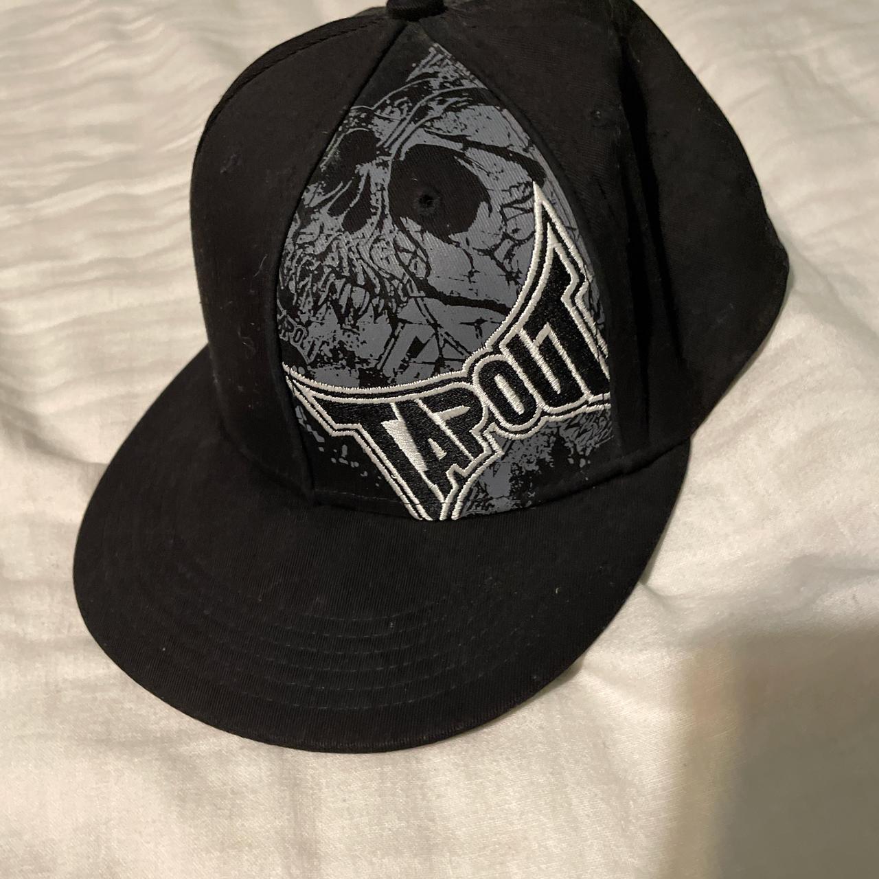 tapout hat its a bit scuffed and the brim a little... - Depop