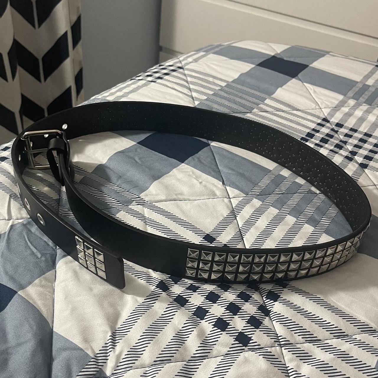 y2k Studded Belt - 44 inches Never Worn MSG FIRST... - Depop