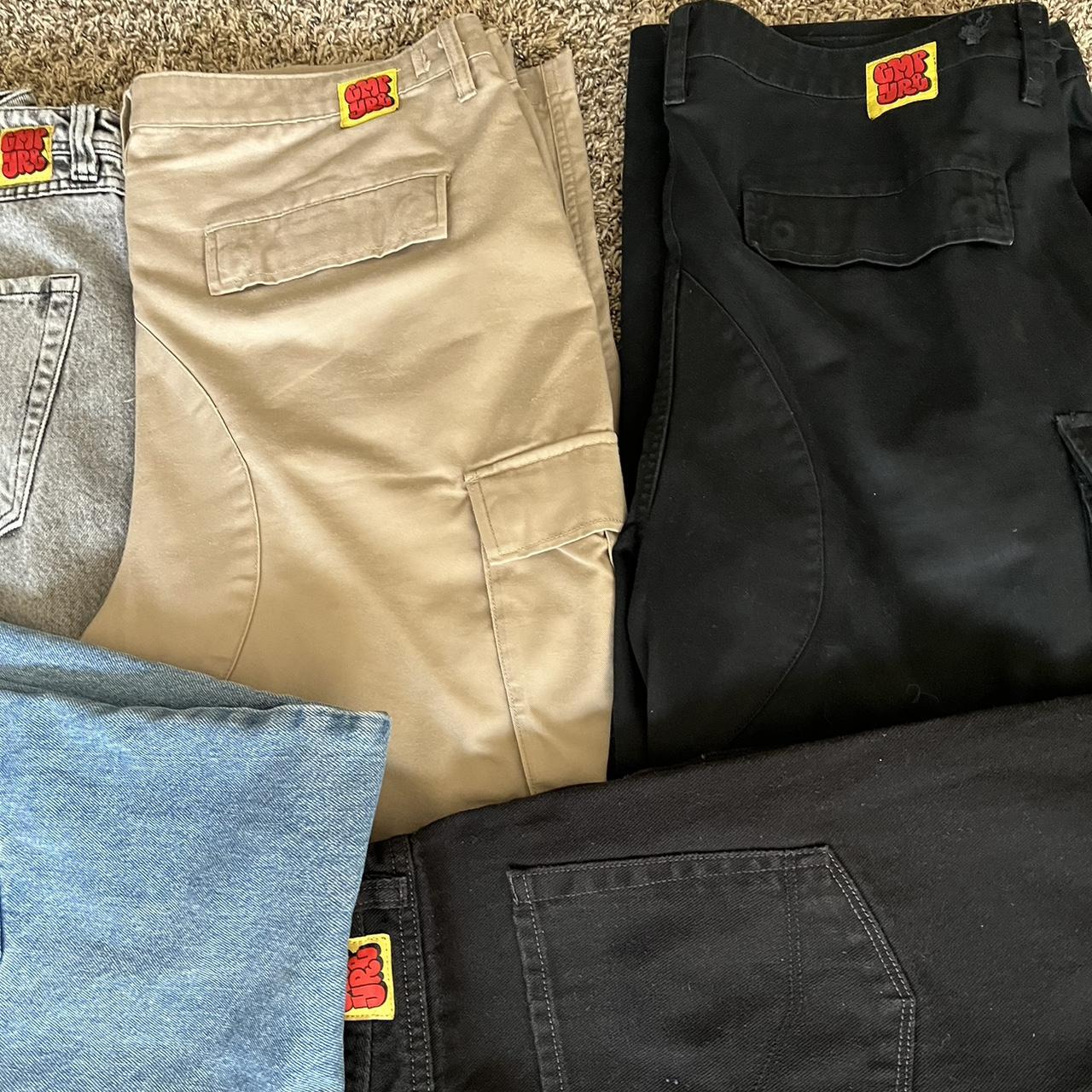 Empyre Men's Black and Grey Jeans | Depop