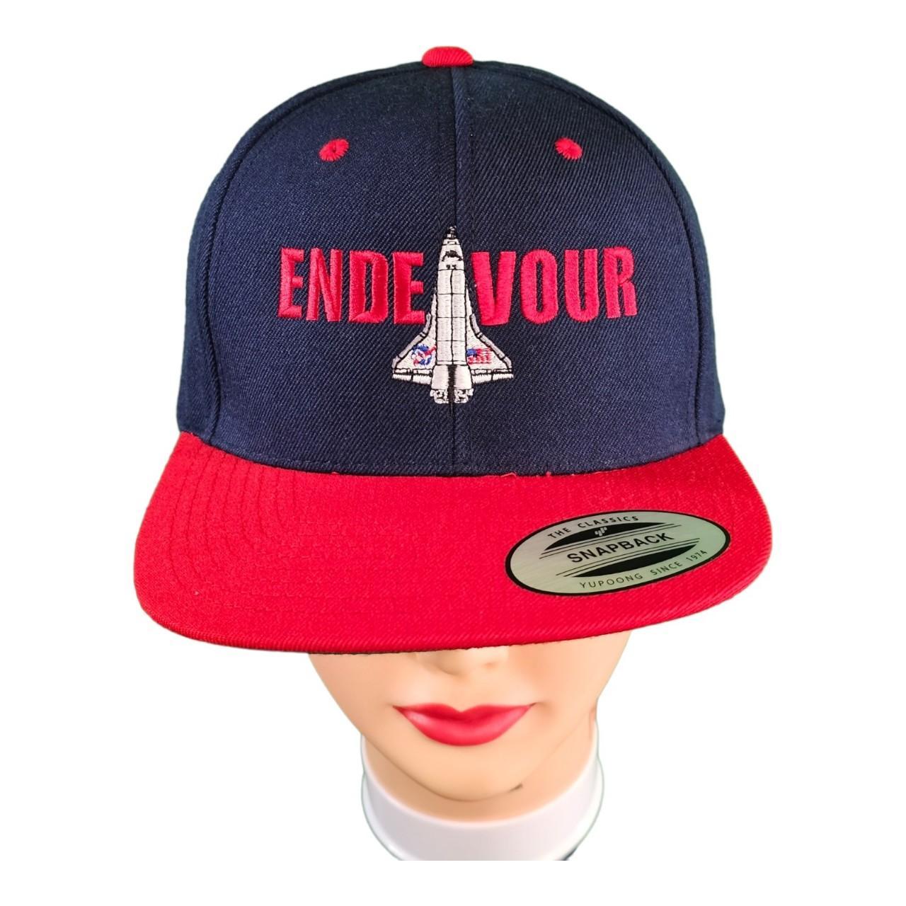 Endeavor Space Shuttle Snapback Cap California... - Depop