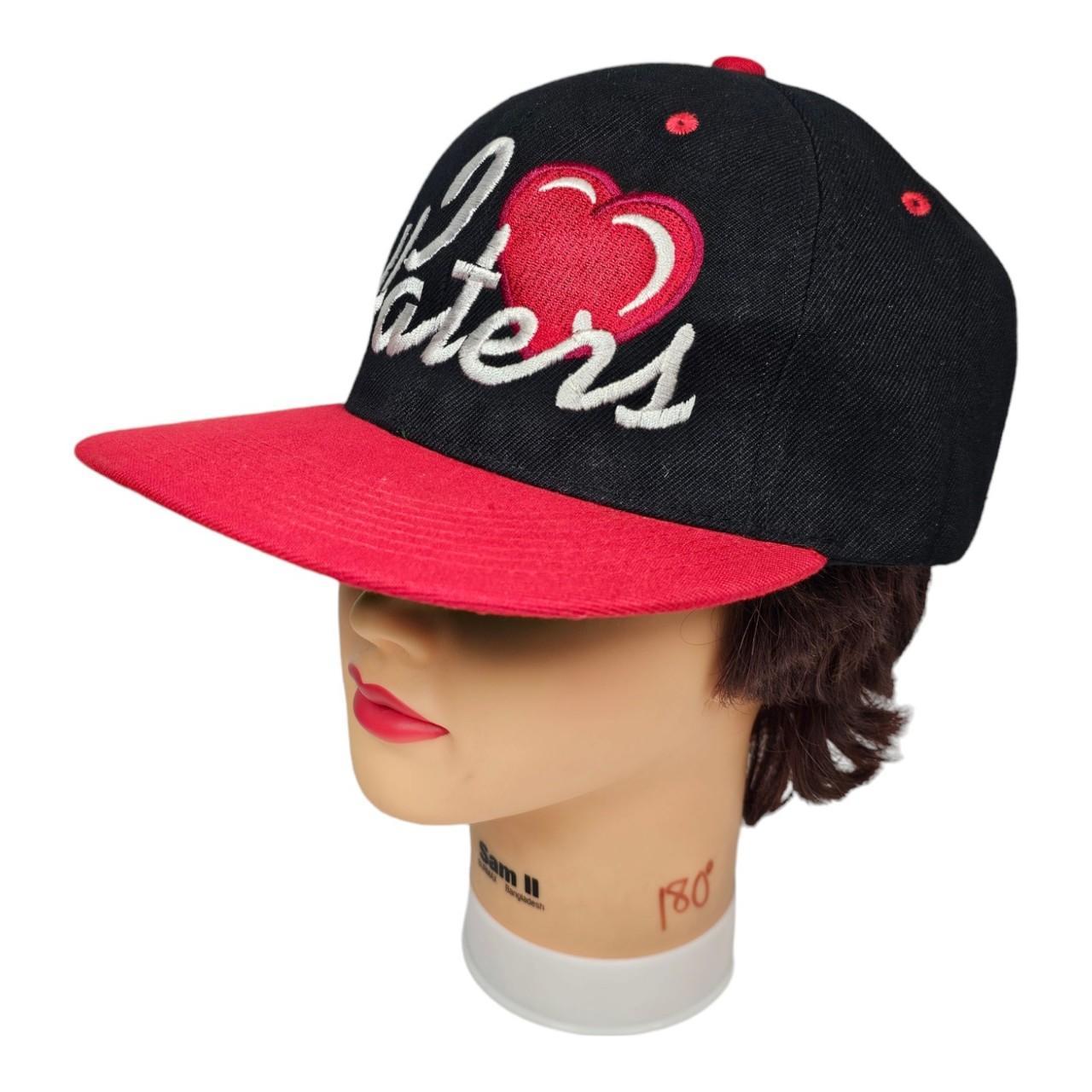 I Love Heart Haters Hat Baseball Cap Snapback... - Depop