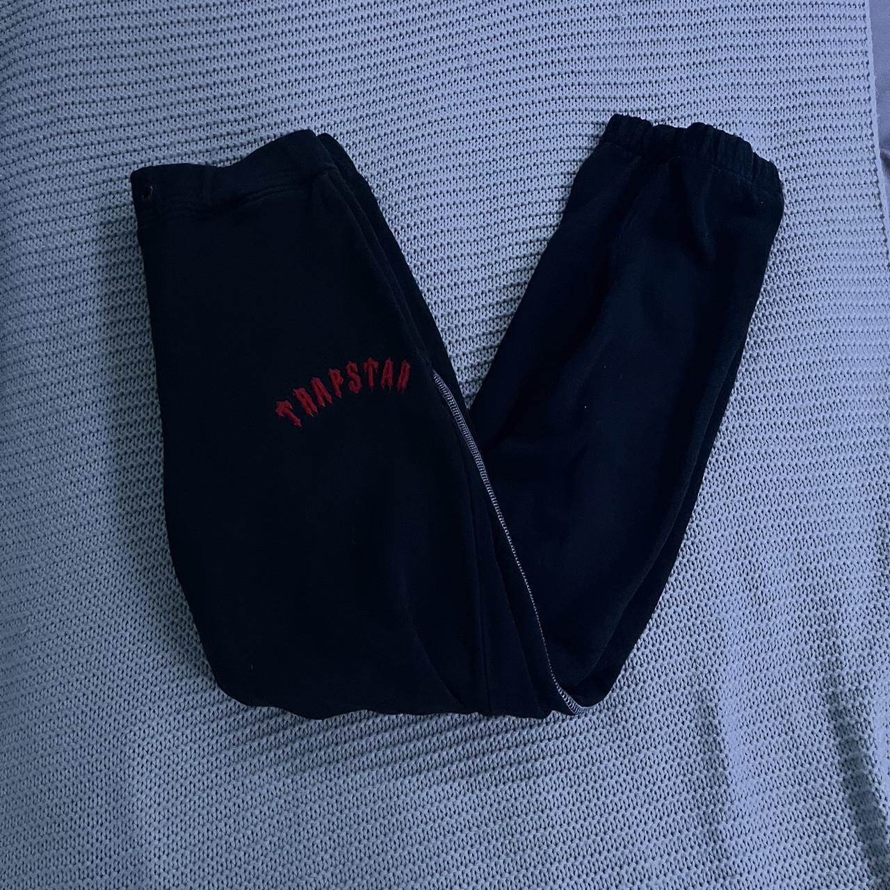 TRAPSTAR JOGGERS SIZE: M WORN FEW TIME NO... - Depop