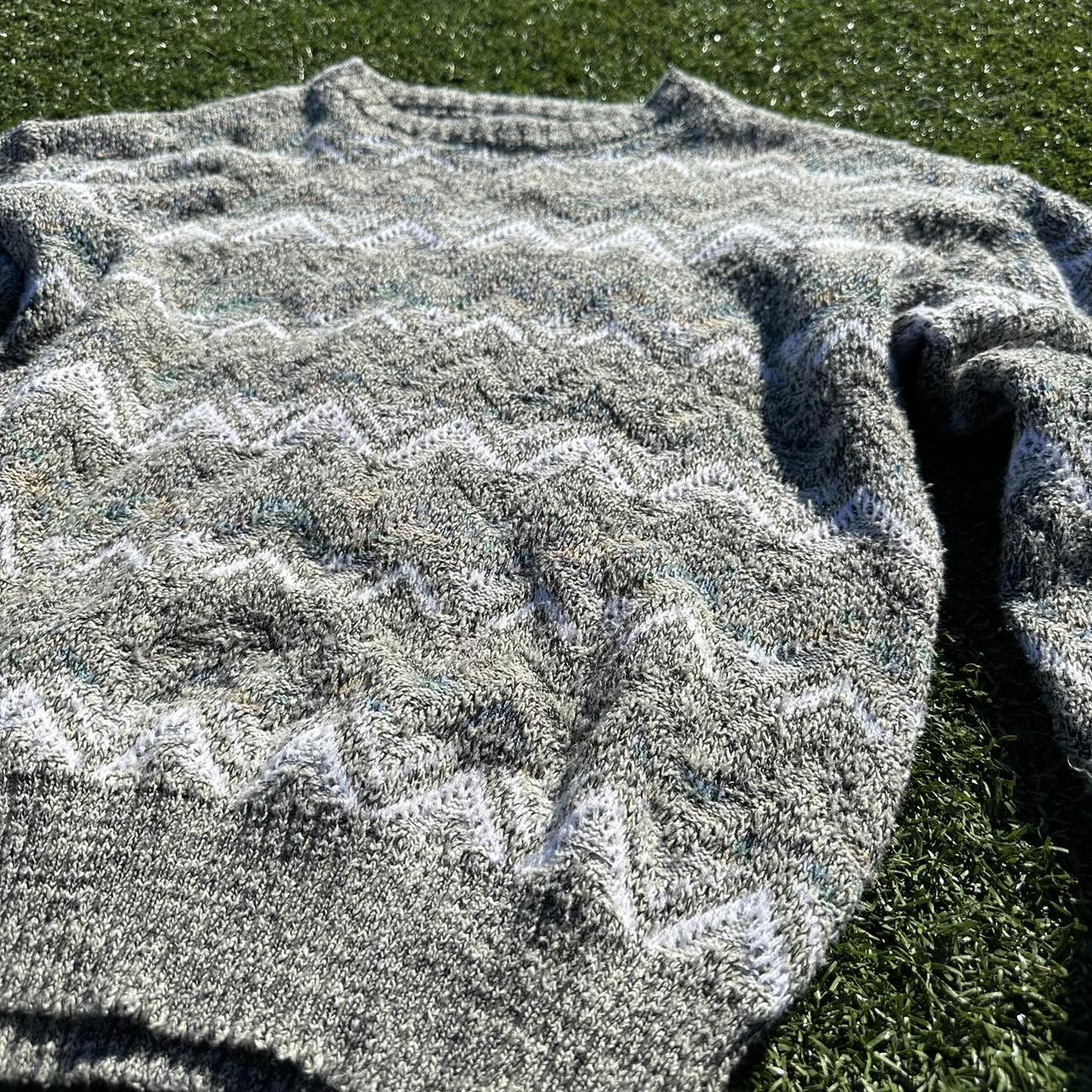 Retro 90s Vintage sweater, method brand. Very neat... - Depop