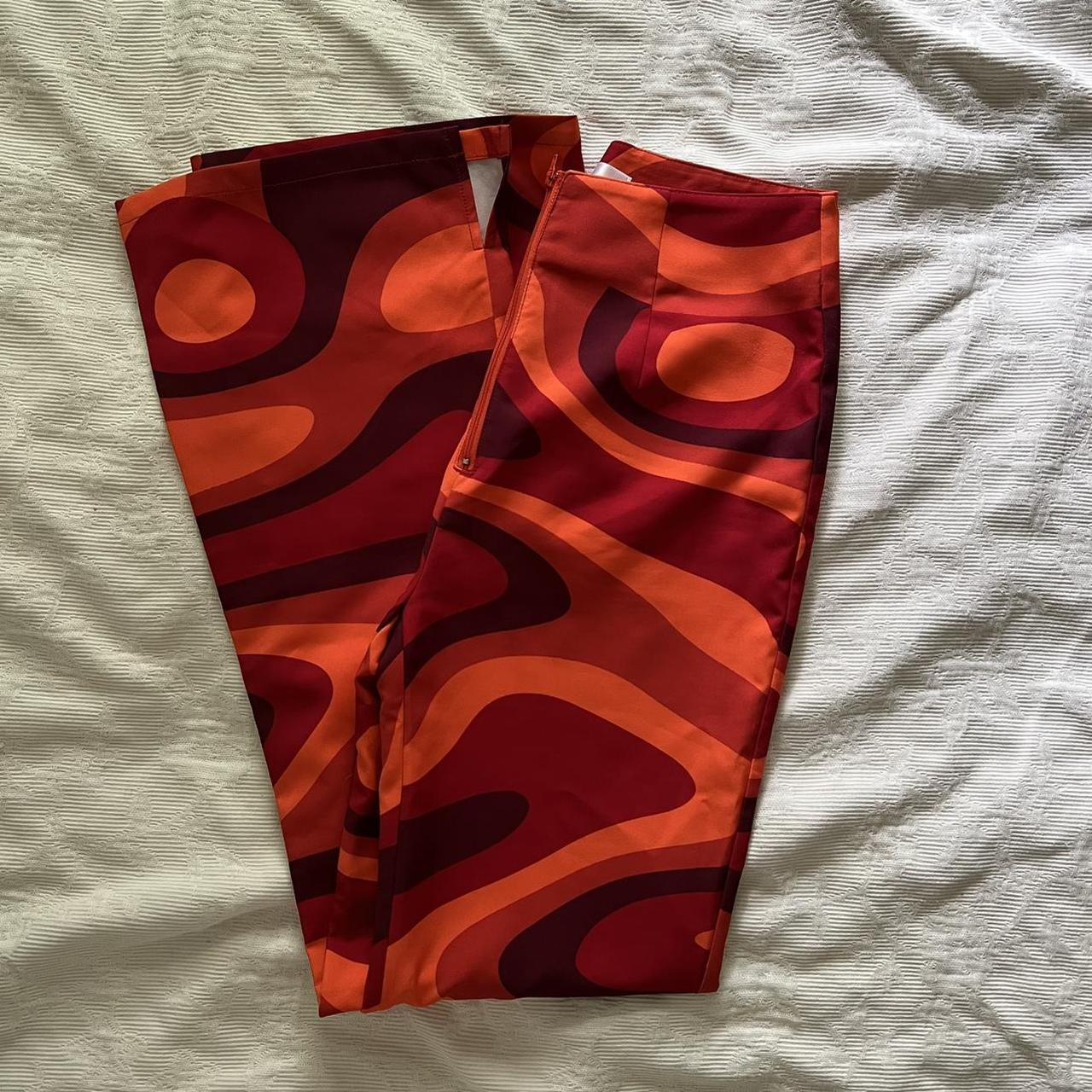 hosbjerg pants size s-m scandi-girls statement... - Depop