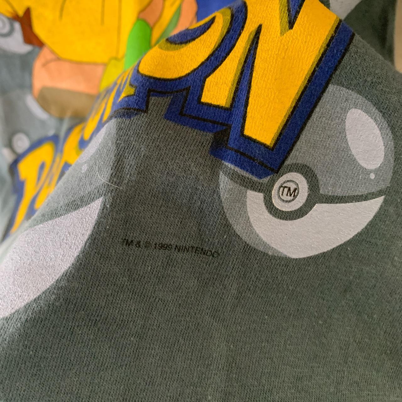Pokémon Men's Blue and Navy T-shirt | Depop
