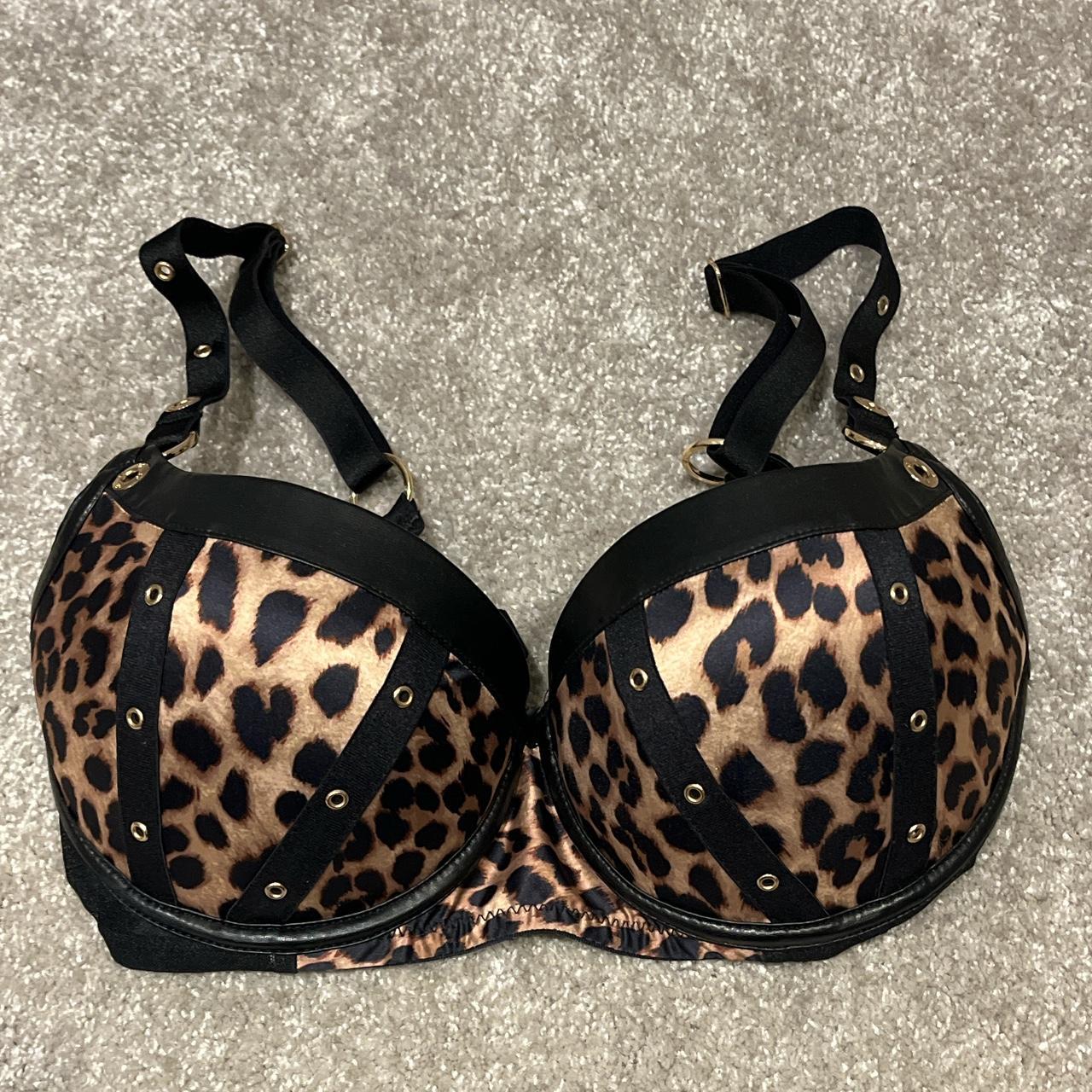 Honey Birdette Roar! Animal Print Bra! 32DD worn once - Depop
