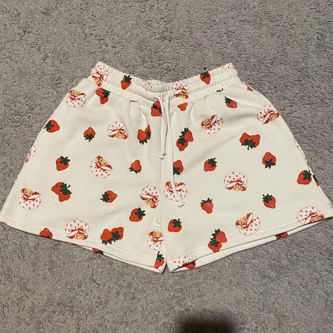 Ross Strawberry Shortcake Shorts never worn, super... - Depop