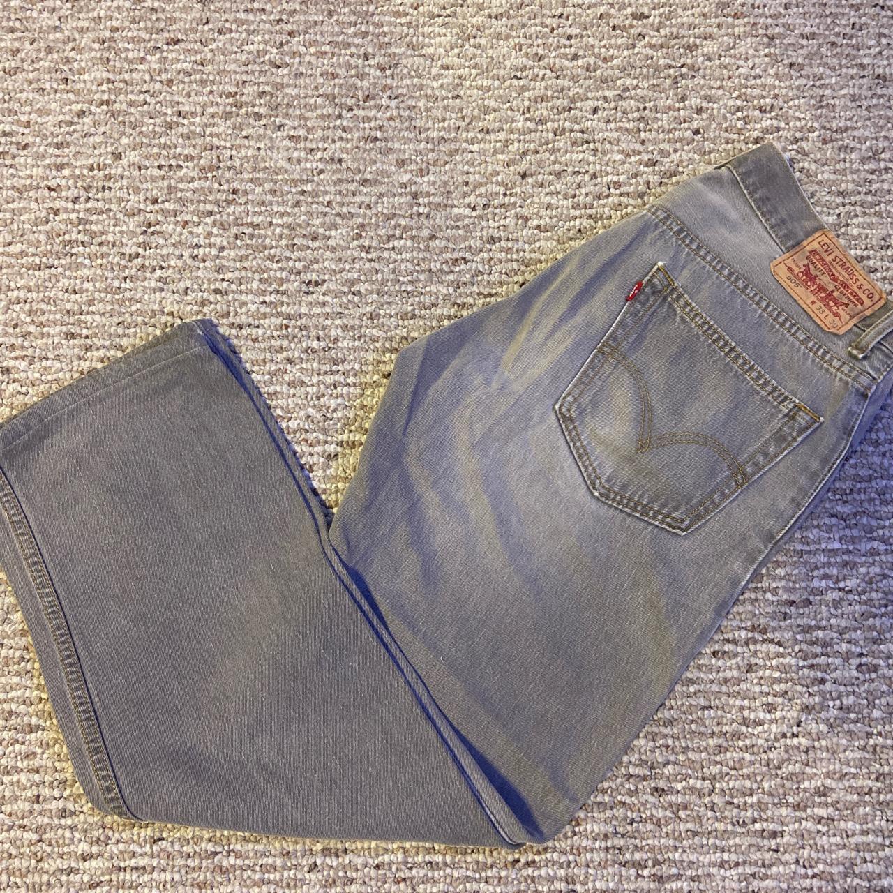 Levi’s Gray wash jeans Levi’s / 33x30 (6’0) / super... - Depop