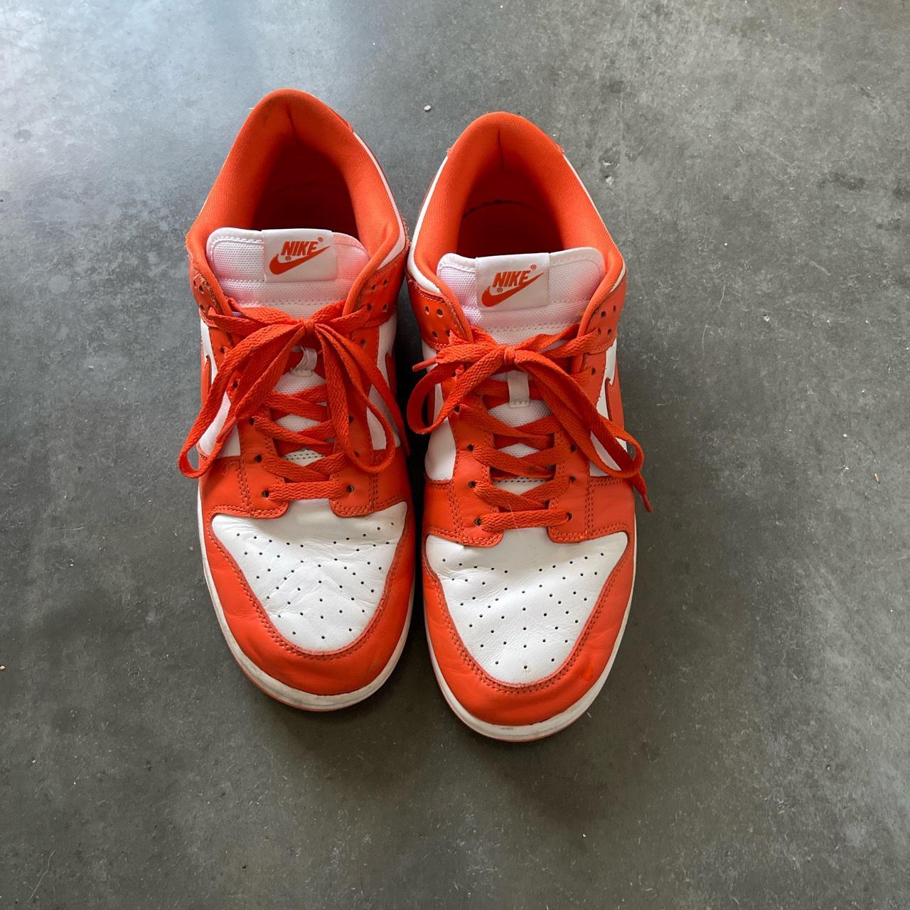Syracuse dunks - size 12 - pretty worn - no box - Depop