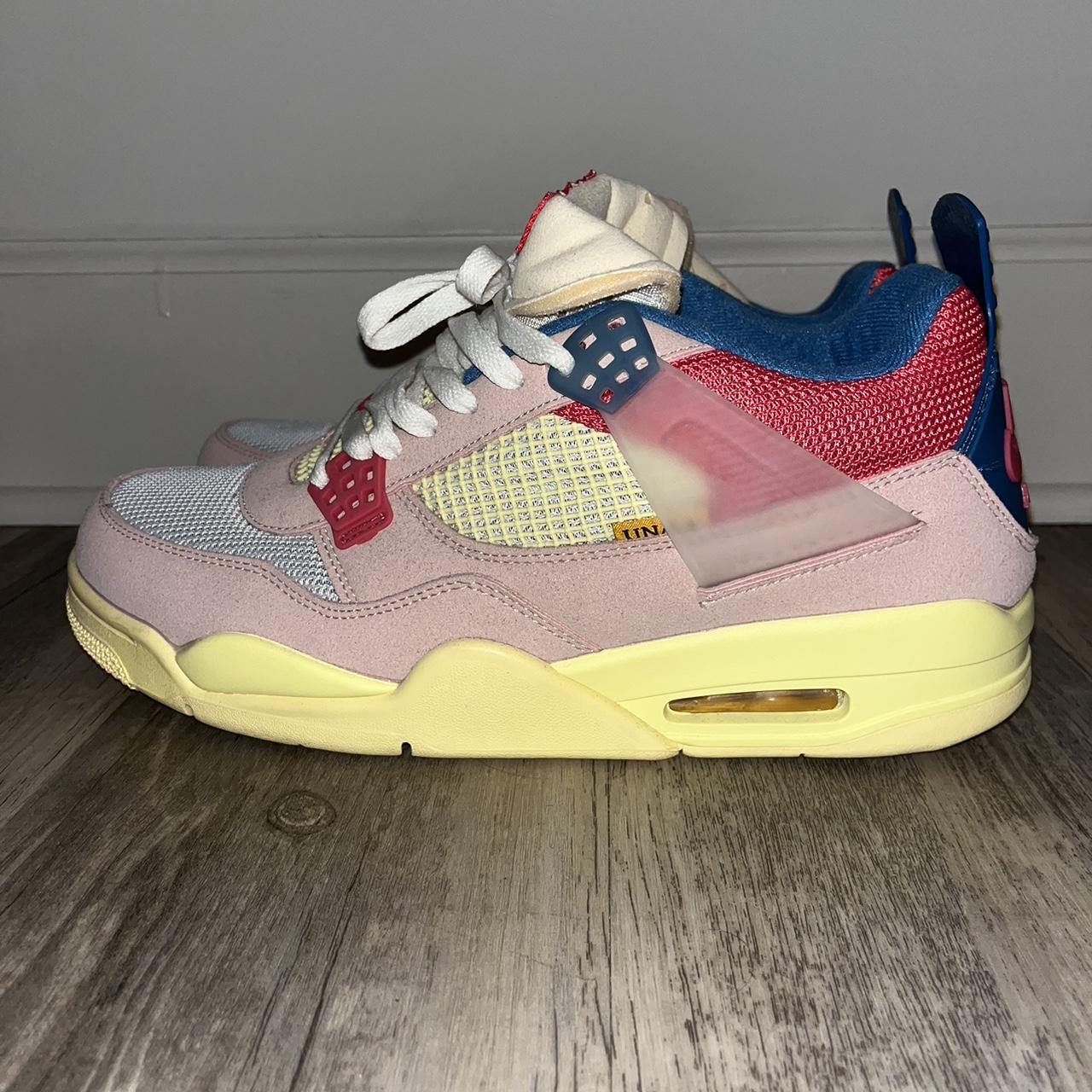 Jordan 4 Union LA Guava Ice Used but in good... - Depop