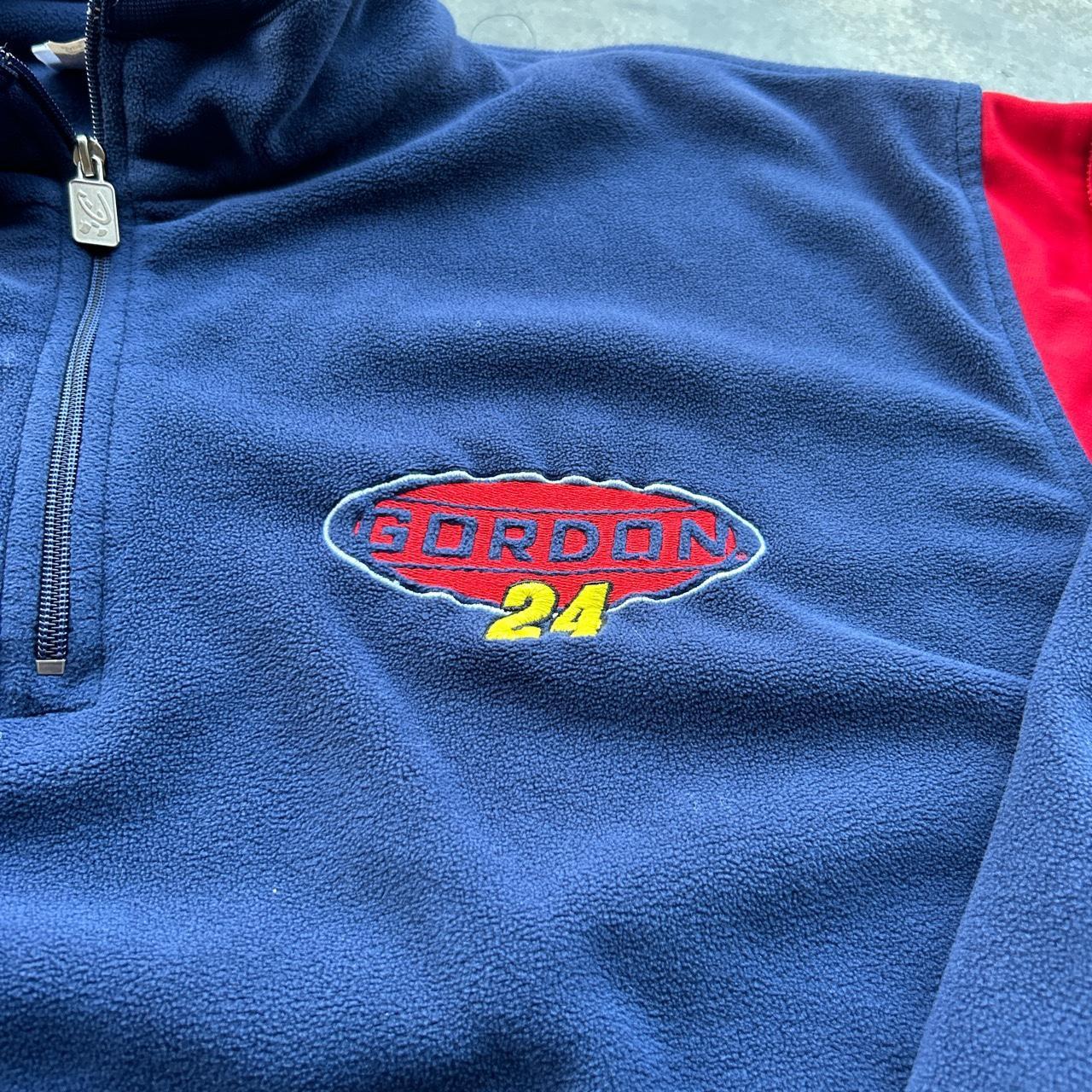 Vintage Chase Authentics Jeff Gordon NASCAR Fleece... - Depop