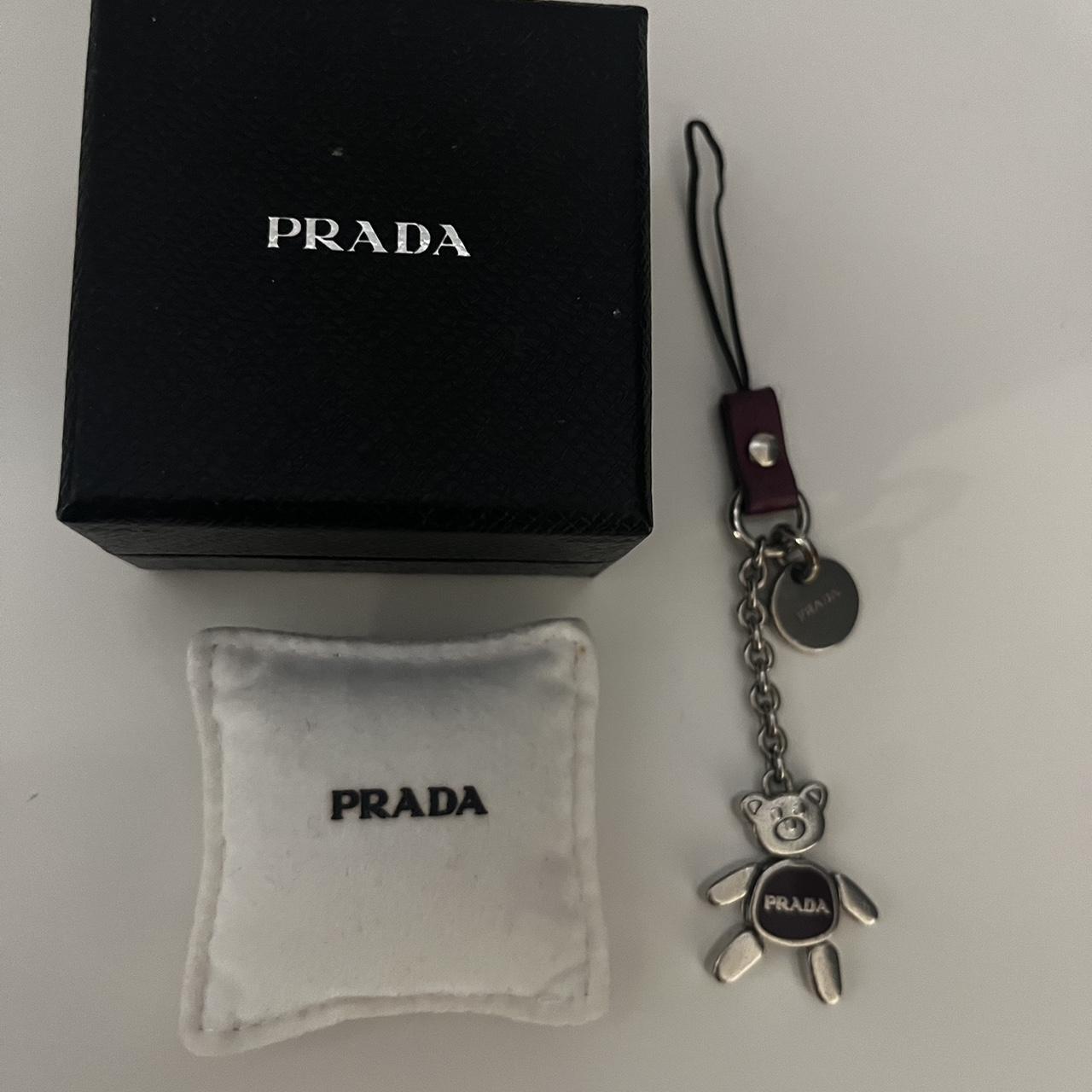 Cutest Vintage prada key chain 🧸 #prada #y2k - Depop