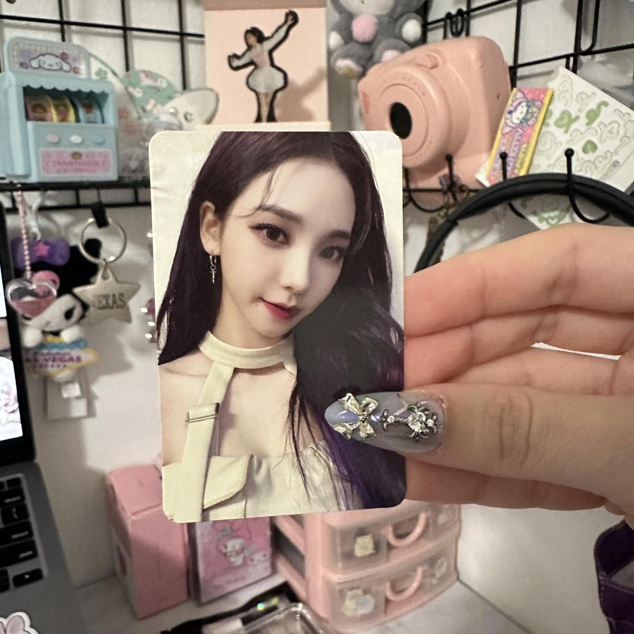 Aespa girls album Karina photocard #kpop #photocard... - Depop