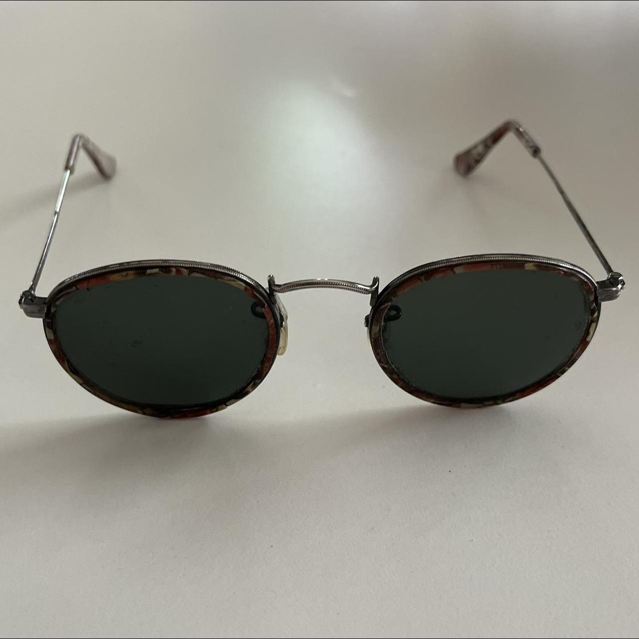 Vintage round tortoise shell Ray-Ban’s. A little... - Depop