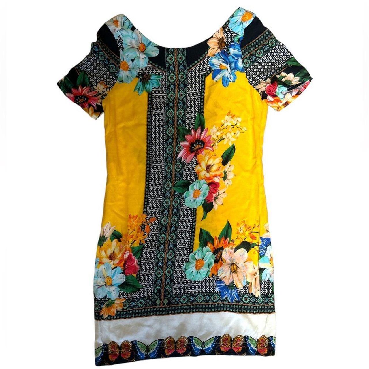 Vintage RARE Farm Rio Brazil Exclusive Floral and... | Depop