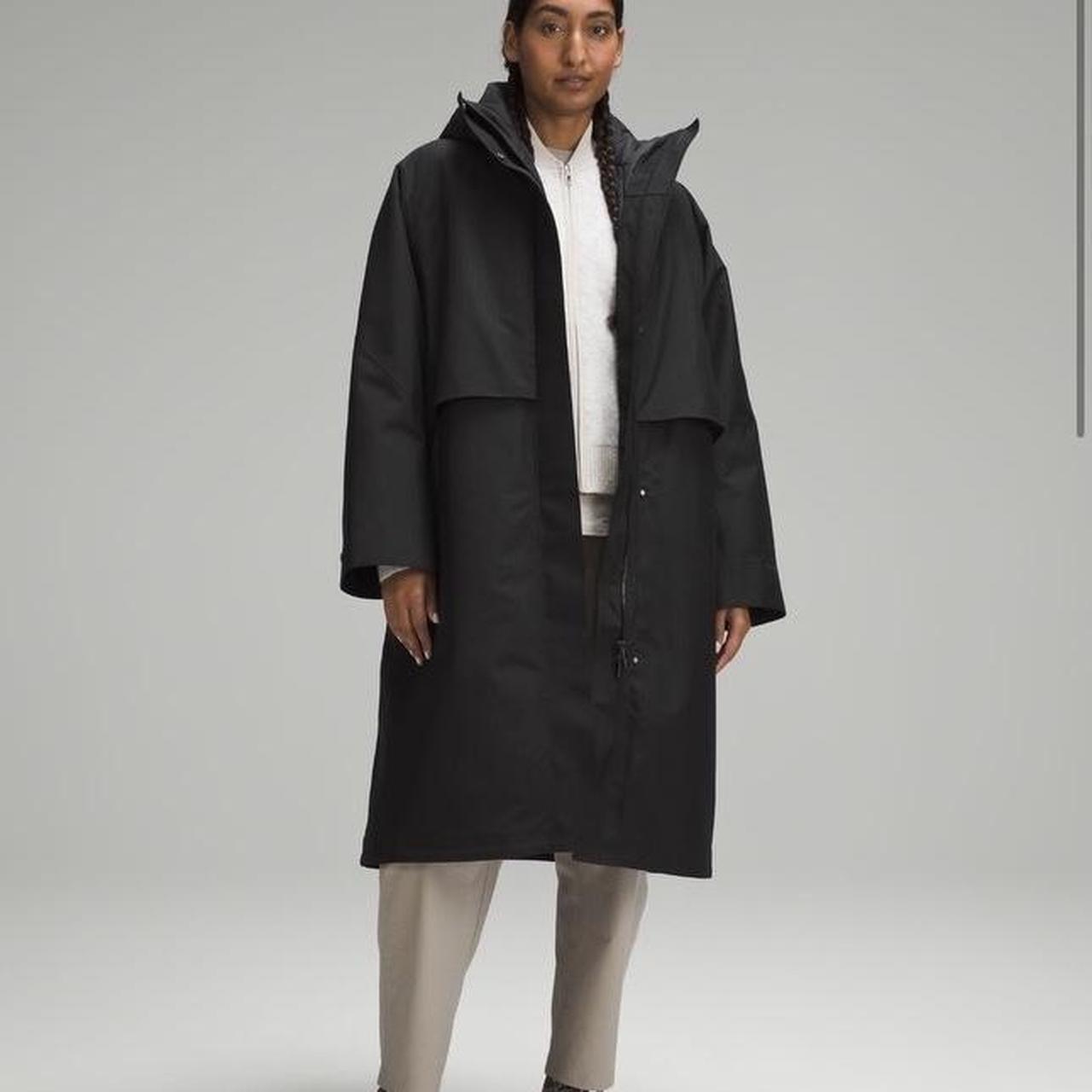 Lululemon 3-in-1 raincoat size 6 - Depop