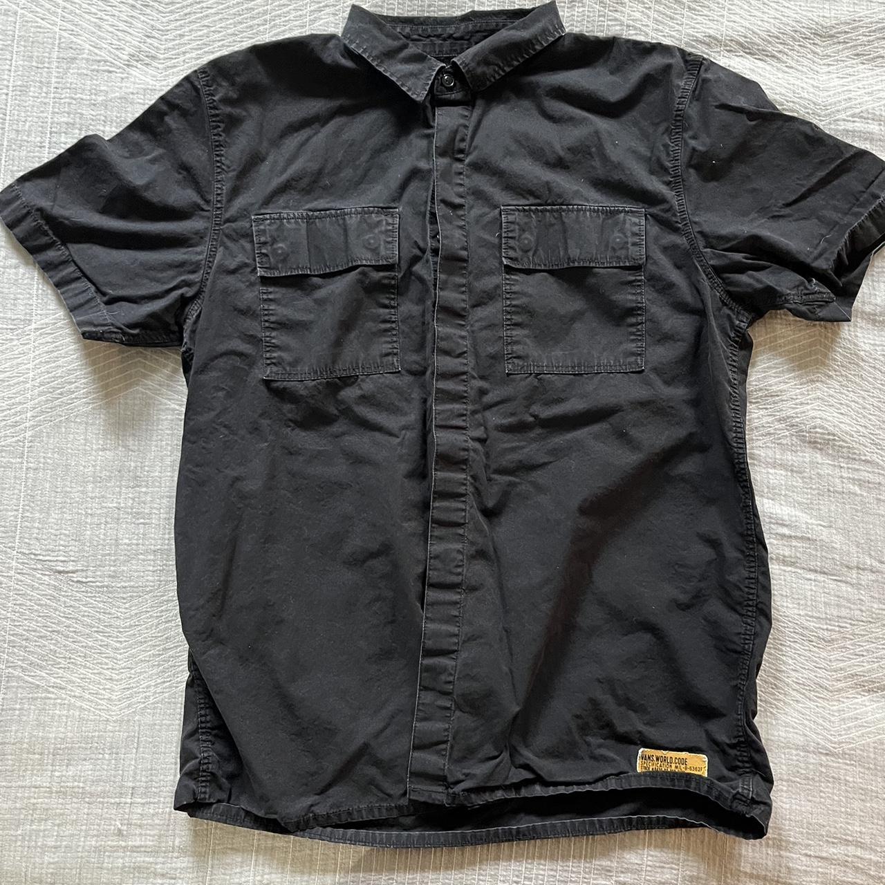 Vans Button up - Depop