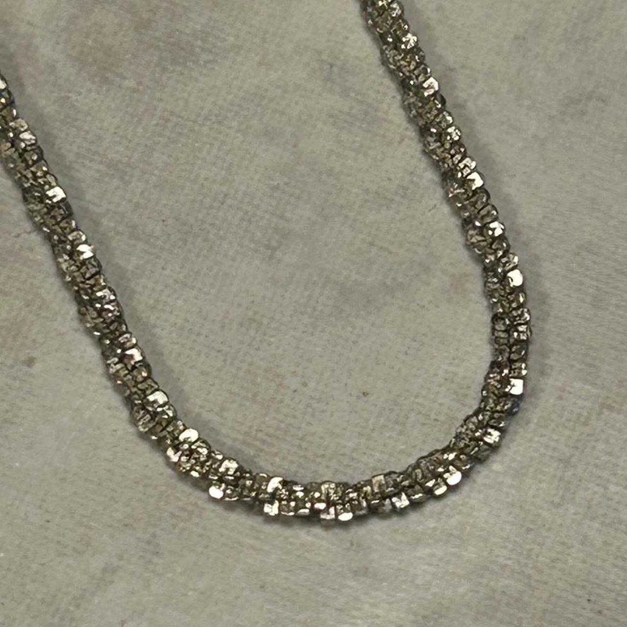 Thin Sterling Silver Chain - 24 inches Silver is... - Depop