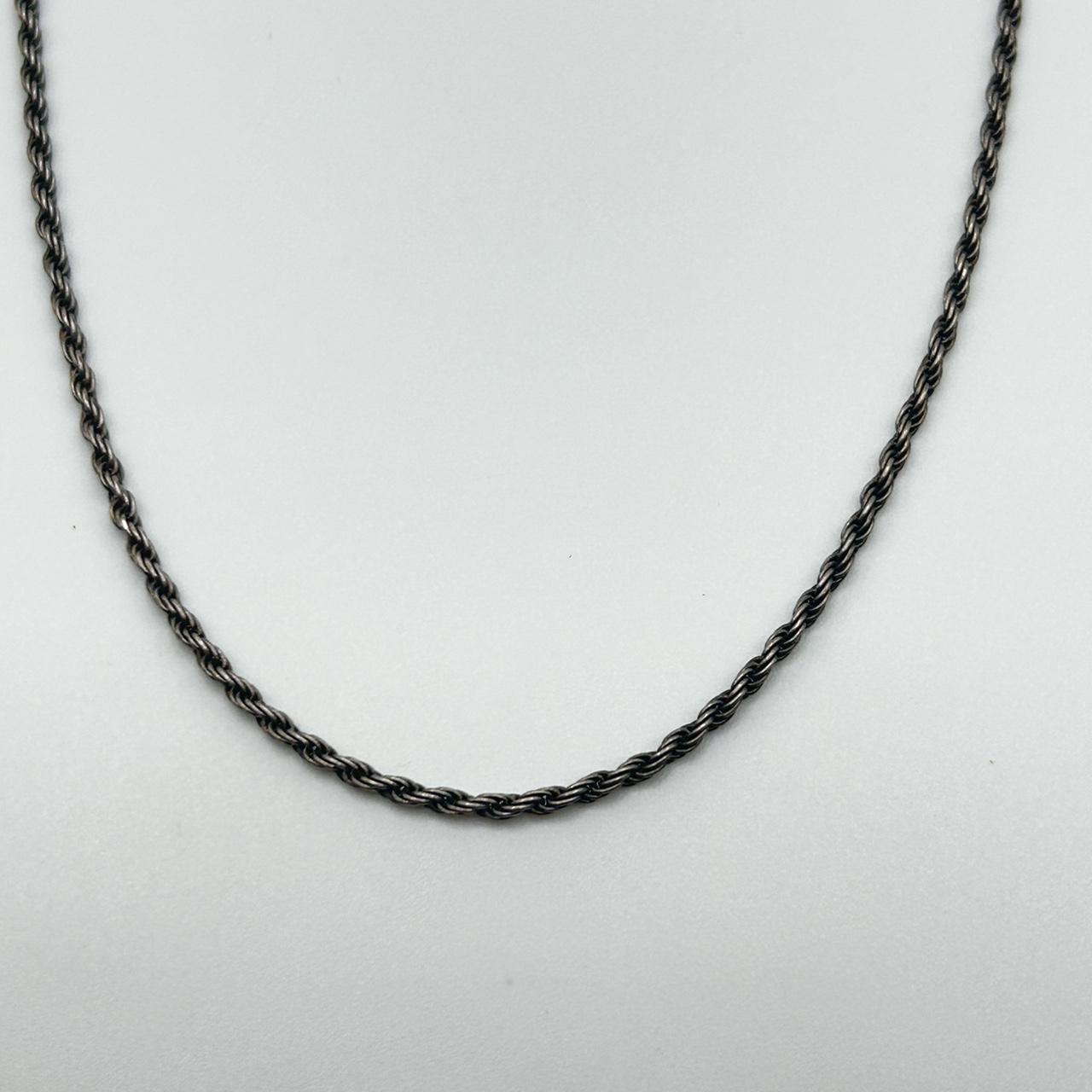 Thin Sterling Silver Chain - 20 inches Metal is... - Depop