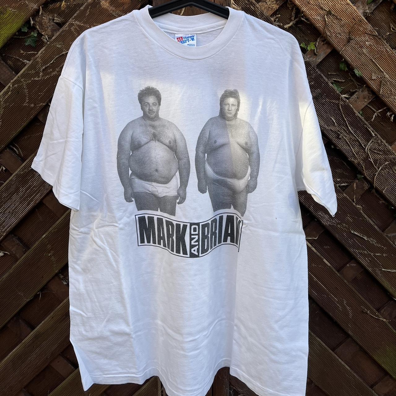 1996 Mark And Brian Vintage T-shirt 23 x 30 Tag:... - Depop