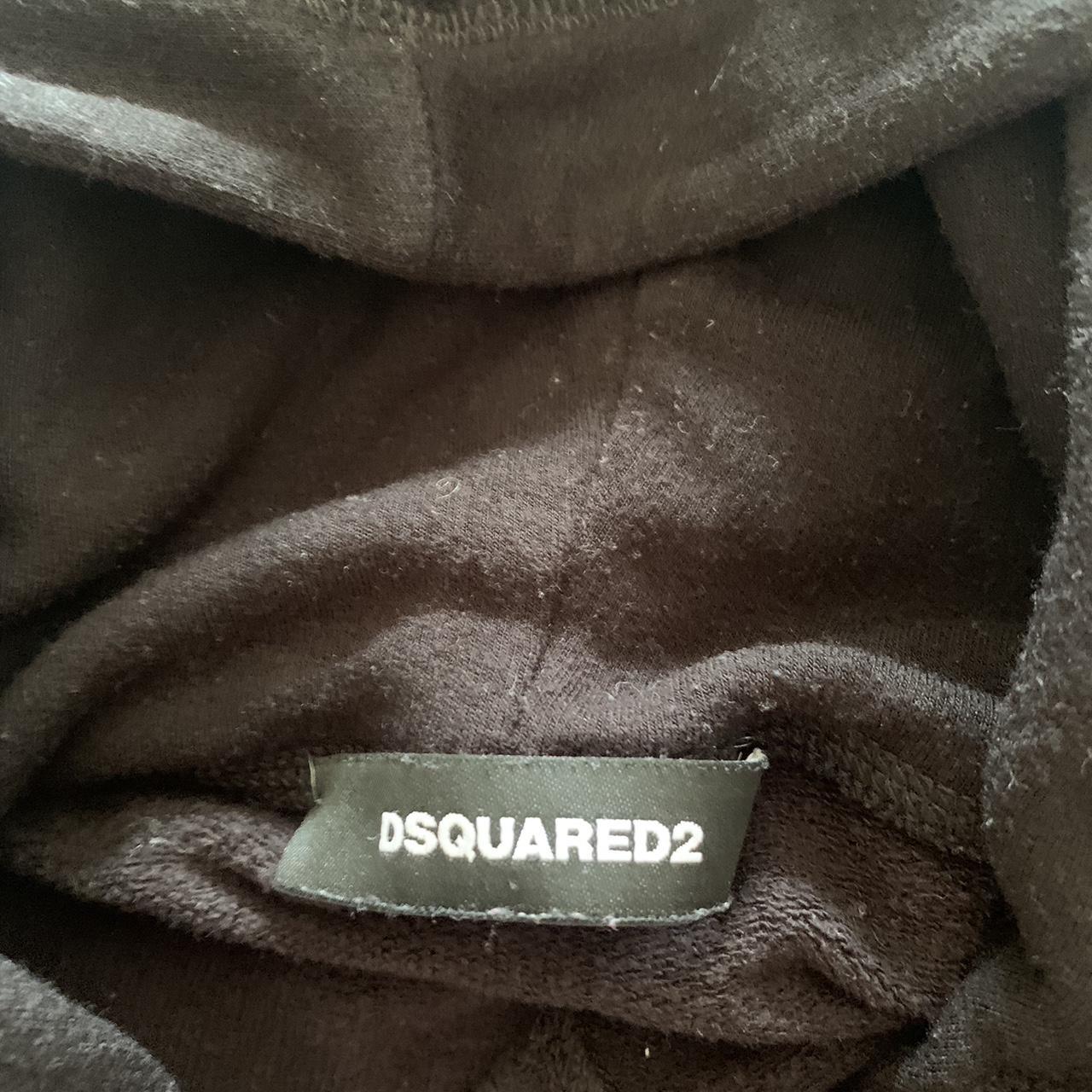 Dsquared2 Hoodie 8/10 condition tiny hole as shown... - Depop