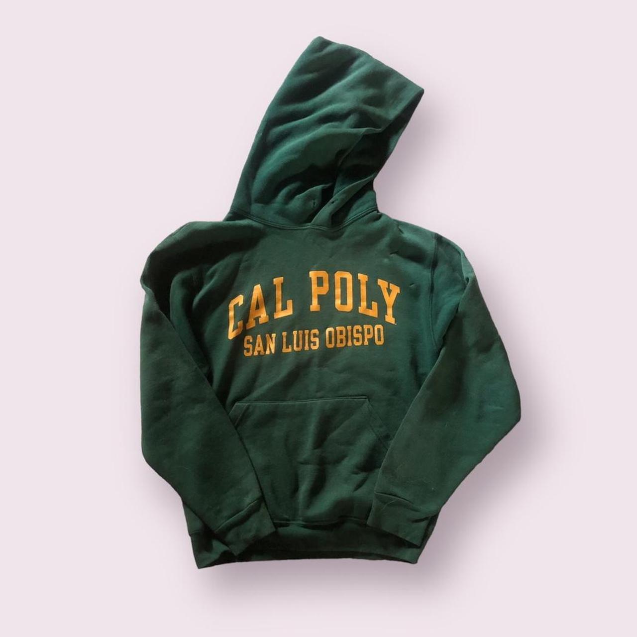 cal poly slo hoodie/sweatshirt im in love with the... - Depop