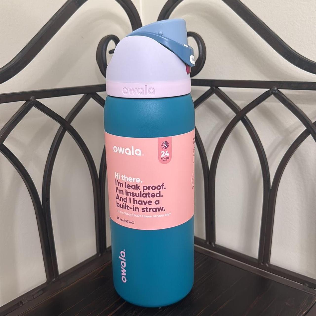 Tickle me teak 32oz AUTHENTIC Owala insulated water... | Depop