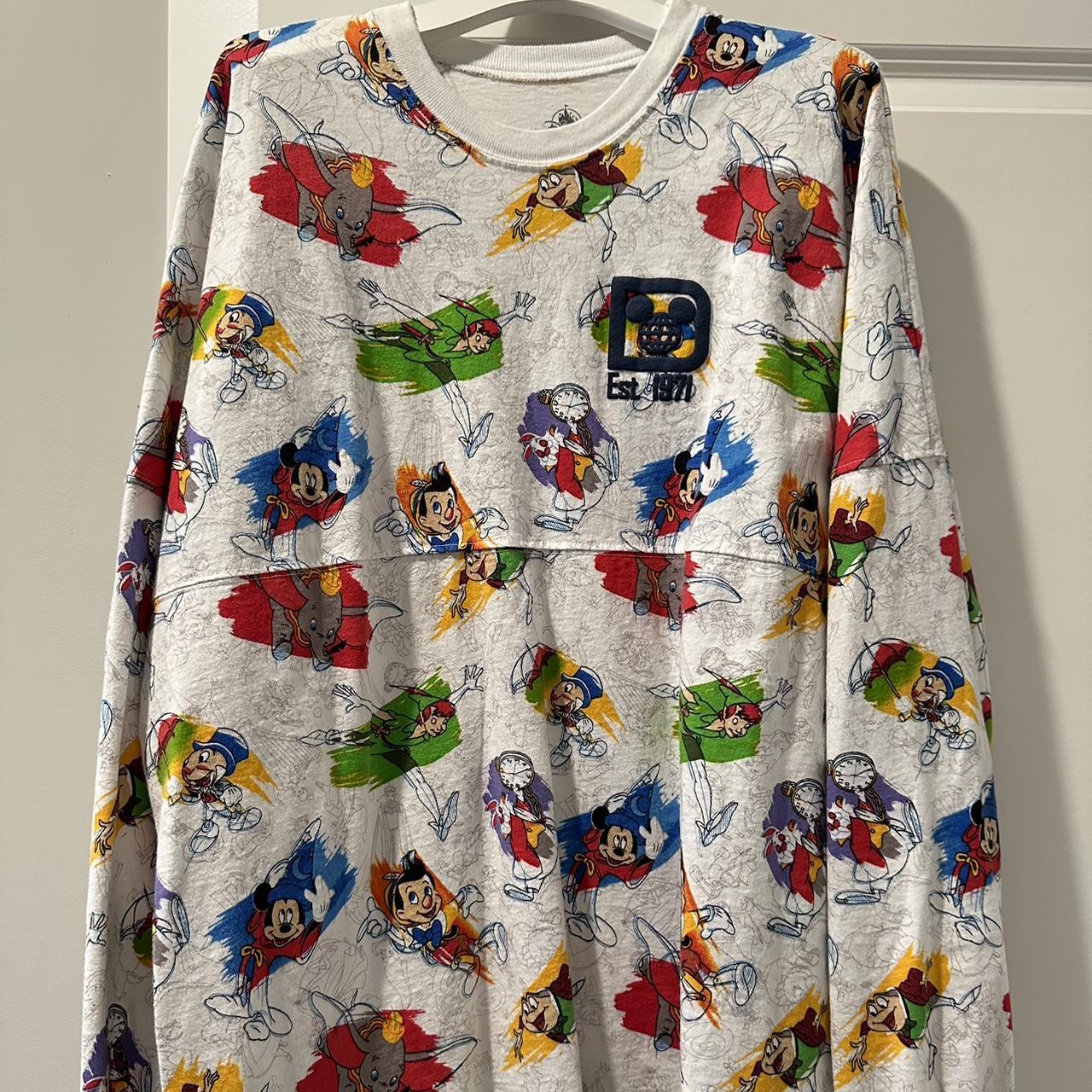 Disney Ink and Paint Spirit Jersey Size XL Walt... - Depop