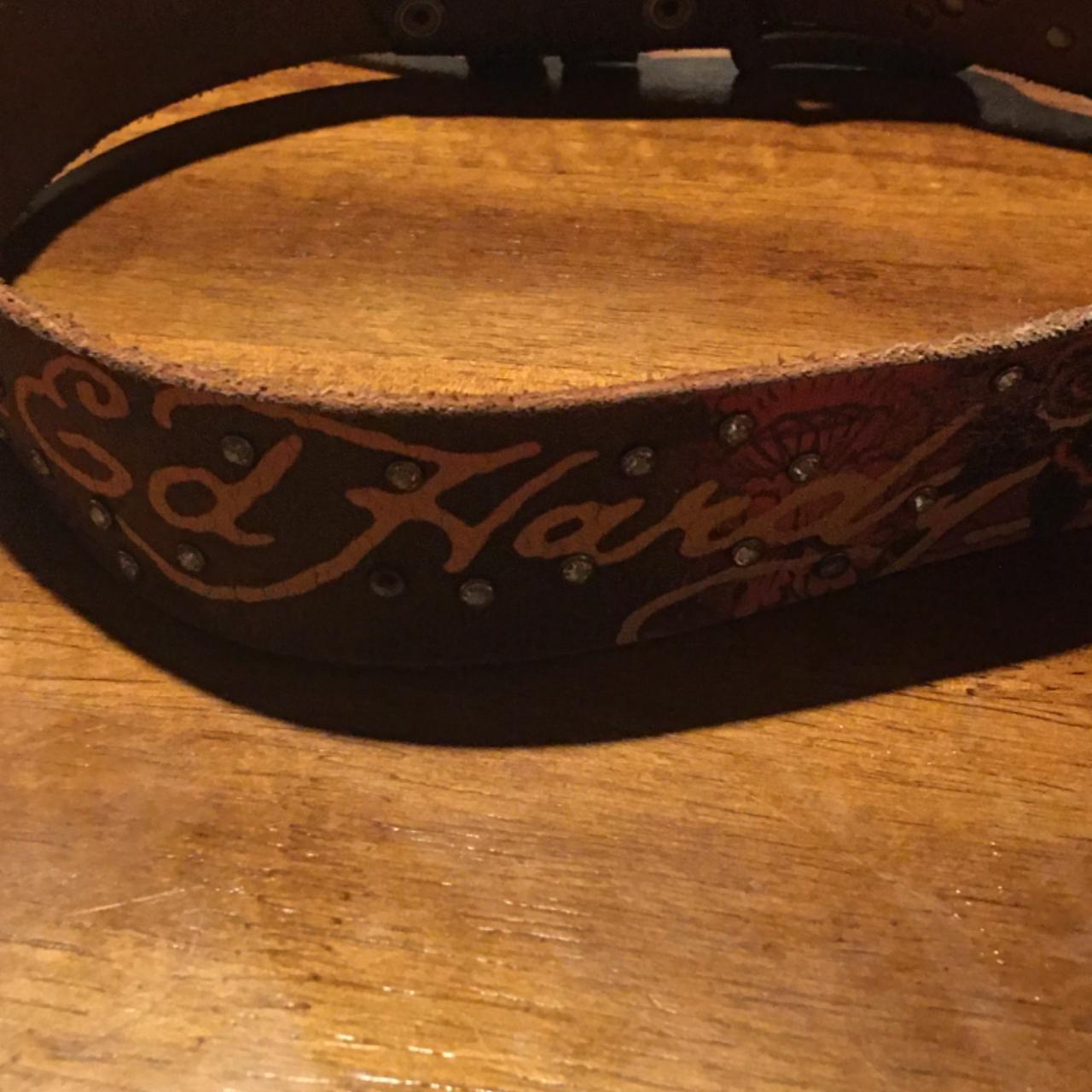 This is a classic Ed hardy belt.This classic belt is... - Depop