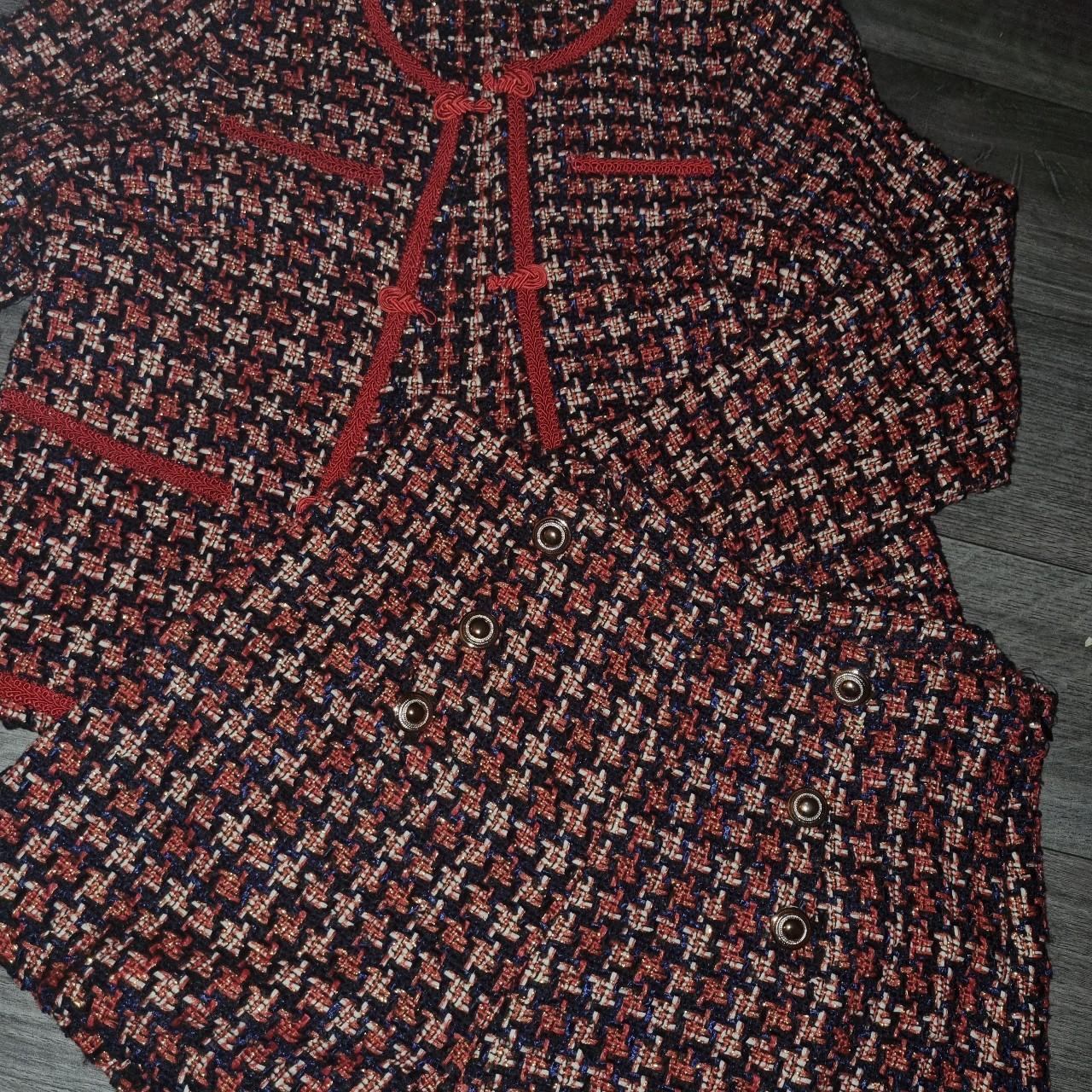 Shein tweed set this set is no longer on shein and... - Depop