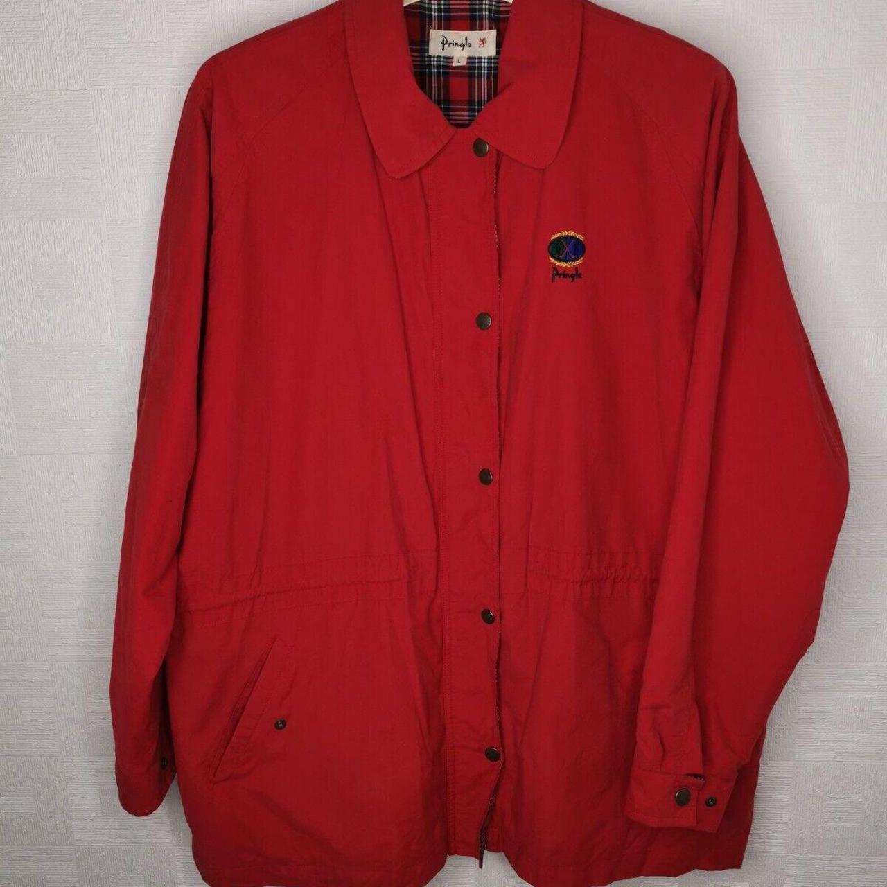 Pringle Men's Red Jacket | Depop