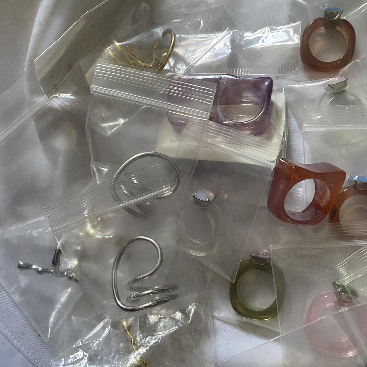 Random ring bundle 50p each Pm me with how many you... - Depop