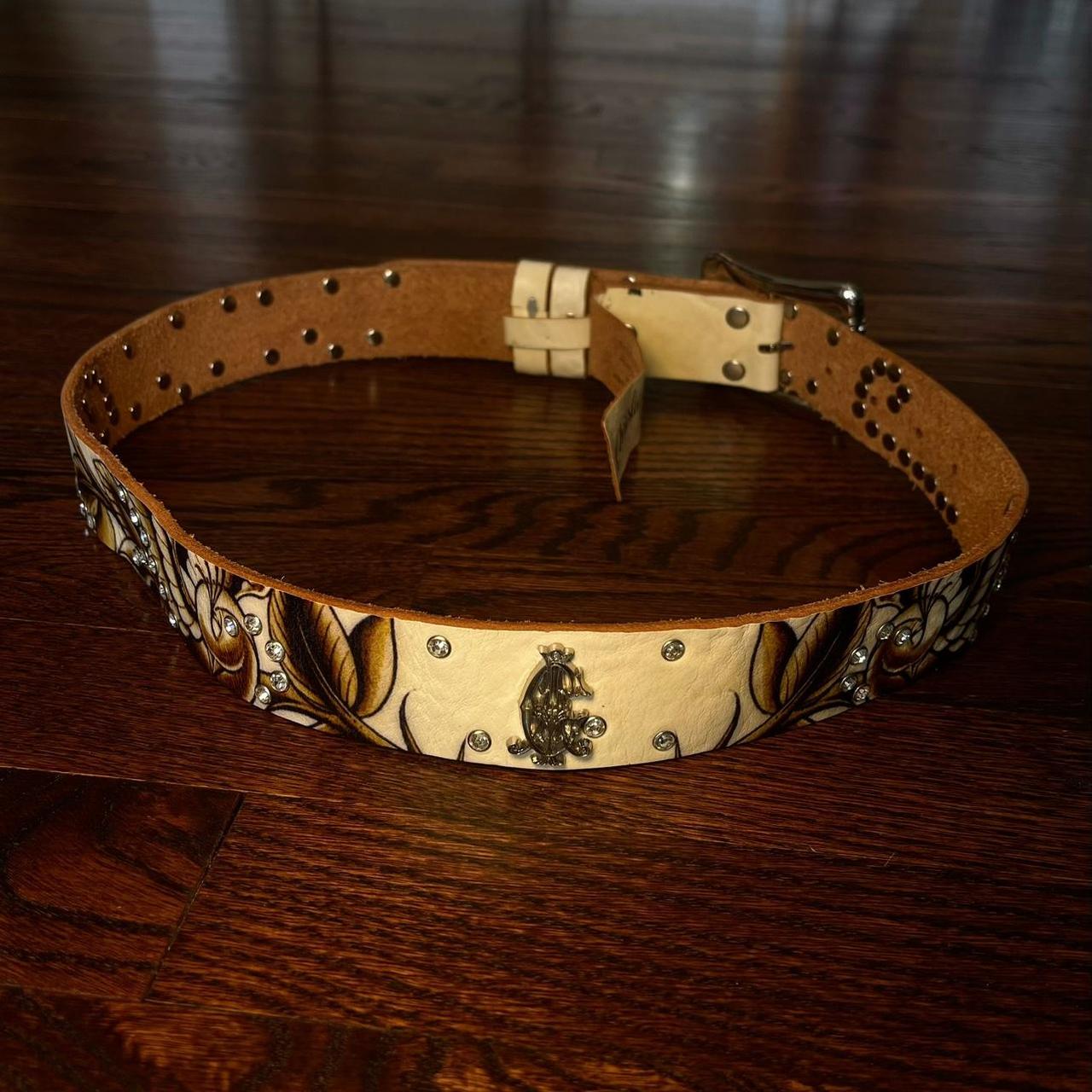 Christian Audigier Ed Hardy Belt Chain Bedazzled... - Depop