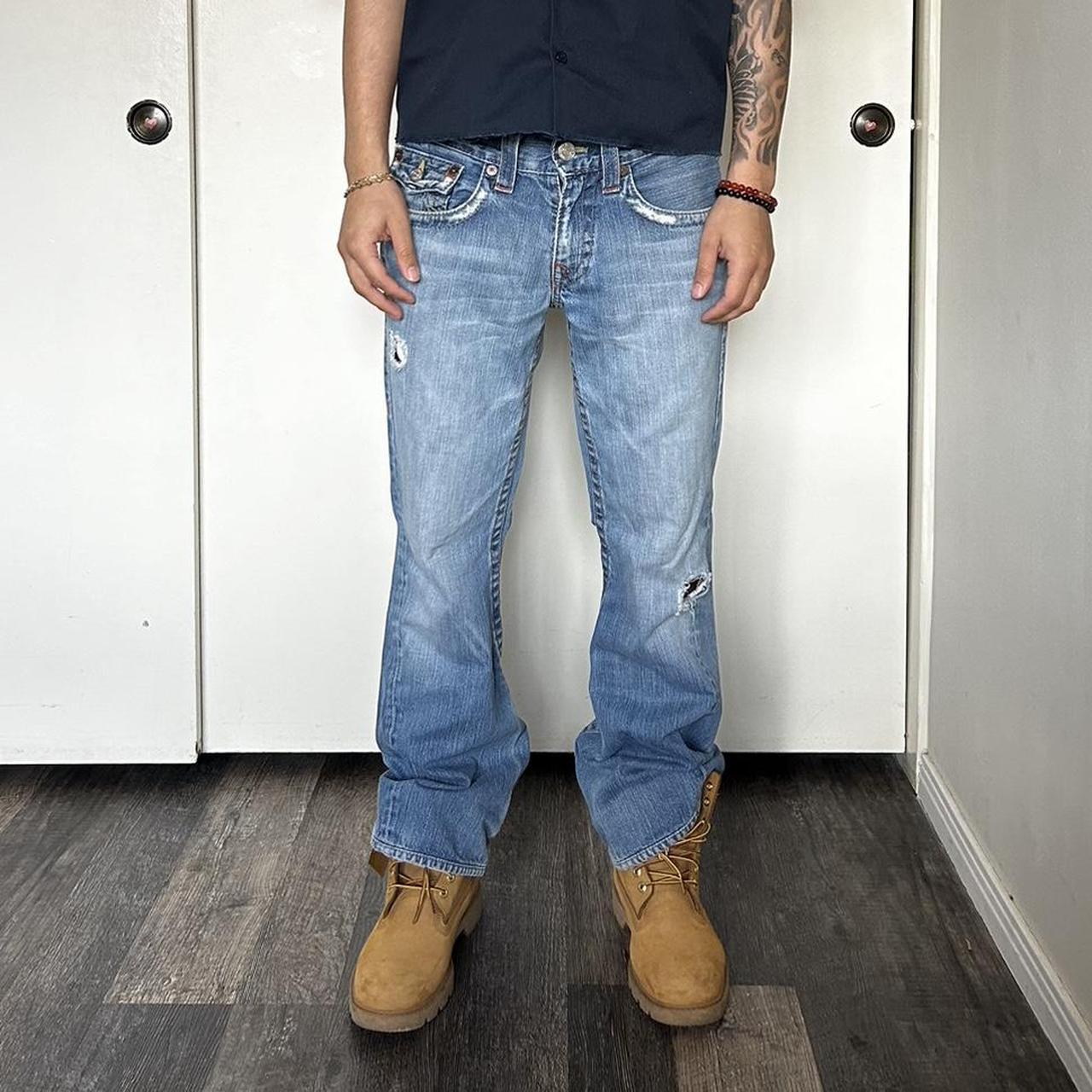 True Religion Bootcut Jeans #bootcut #truereligion... - Depop True Religion Bootcut Jeans #bootcut #truereligion... - Depop